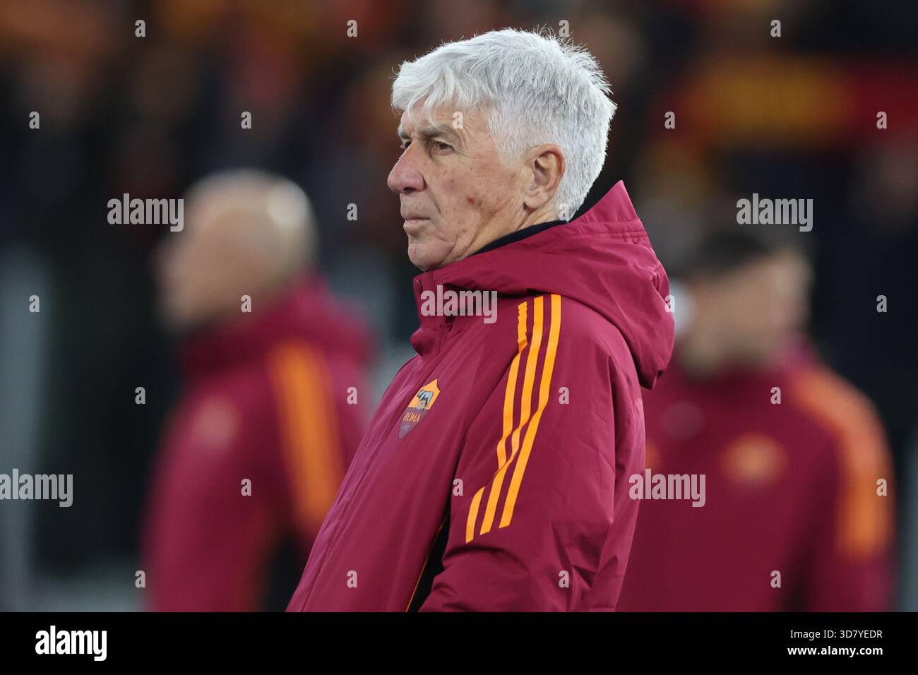 Rome, Italy - November 27, 2025: Gian Piero Gasperini coach of Roma ...