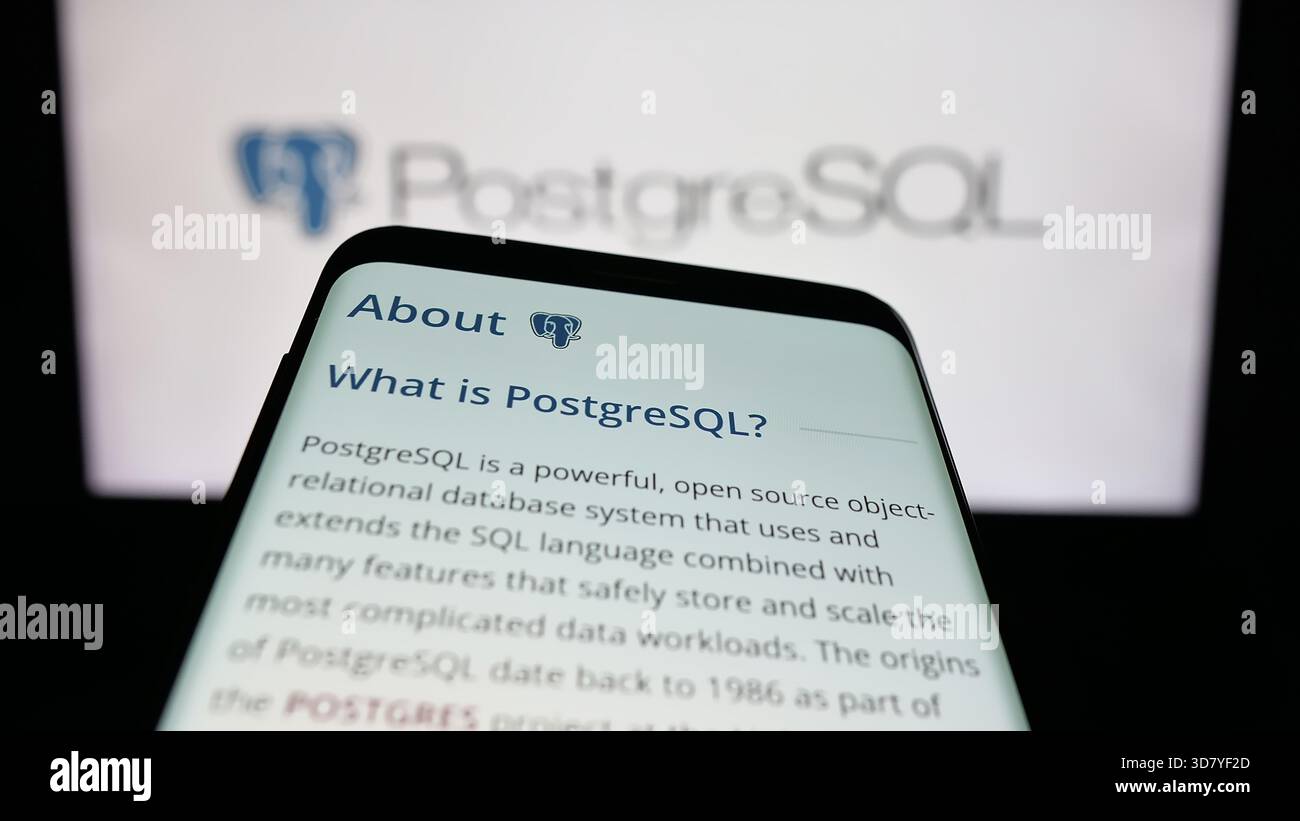 Postgresql logo hi-res stock photography and images - Alamy