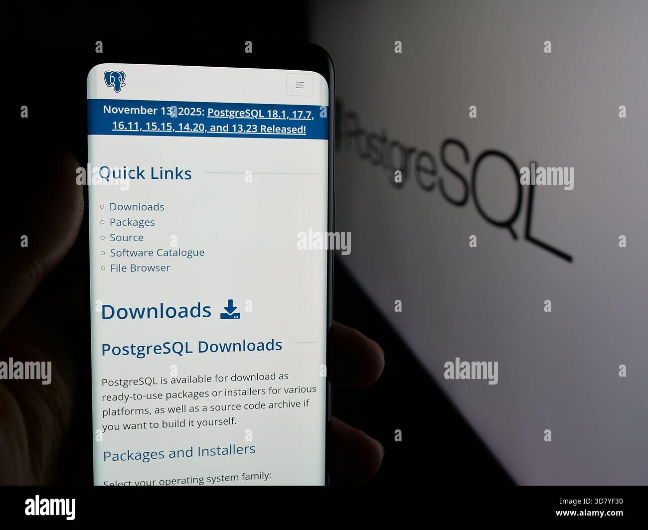 Postgresql software hi-res stock photography and images - Alamy