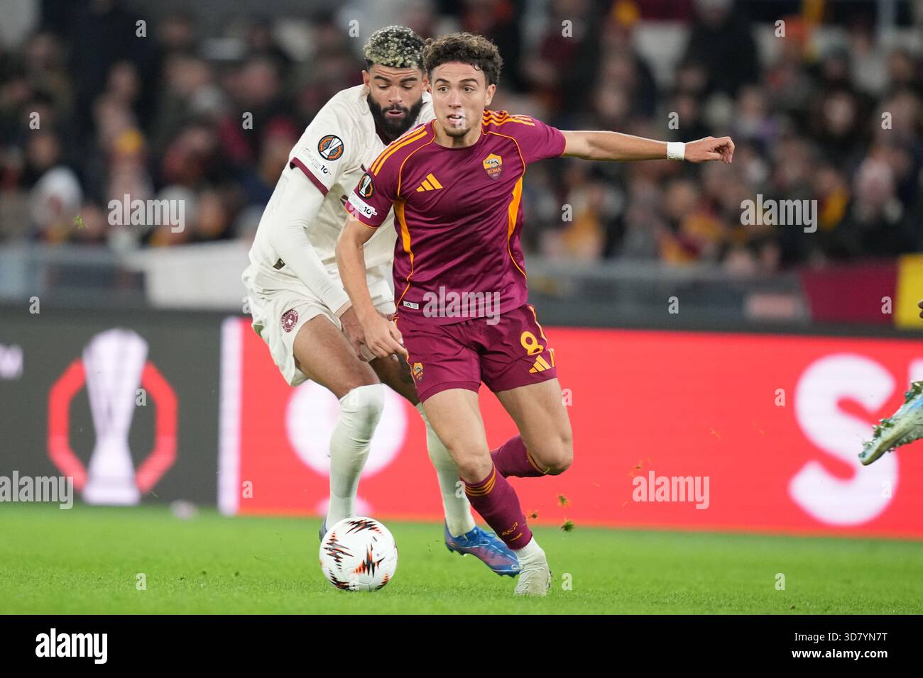 Roma’s Neil El Aynaoui during the Uefa Europa League soccer match ...