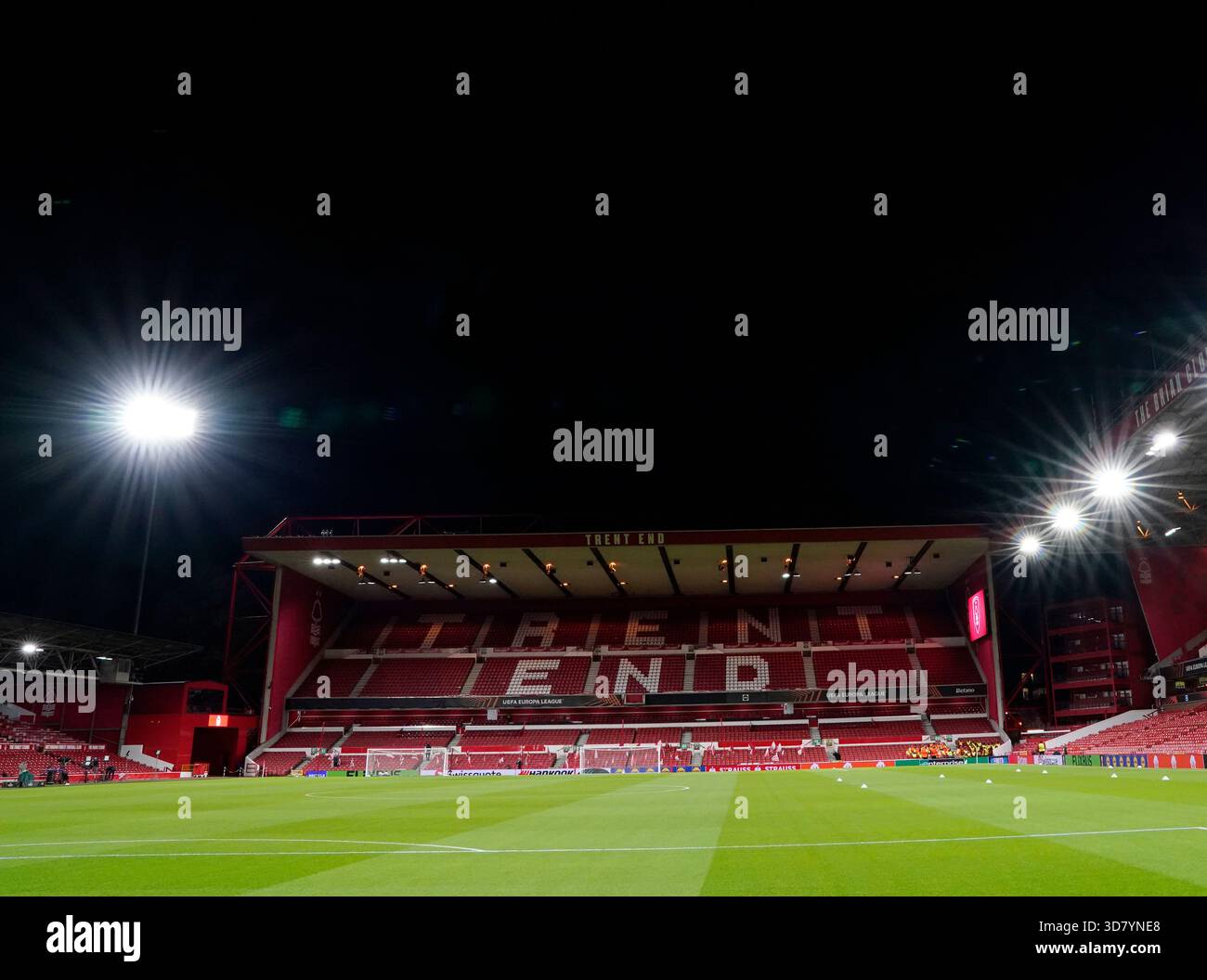Nottingham, England, 27th November 2025. General view of the Trent End ...