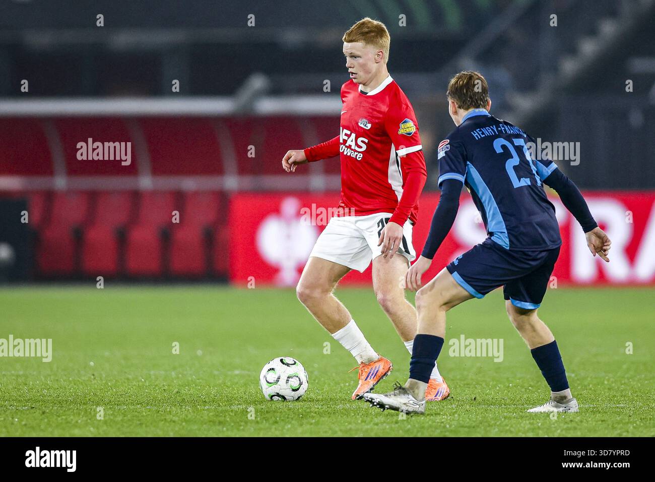 ALKMAAR , 27-11-2025 , AFAS Stadium , season 2025 / 2026 , UEFA Europa Conference League , third ...