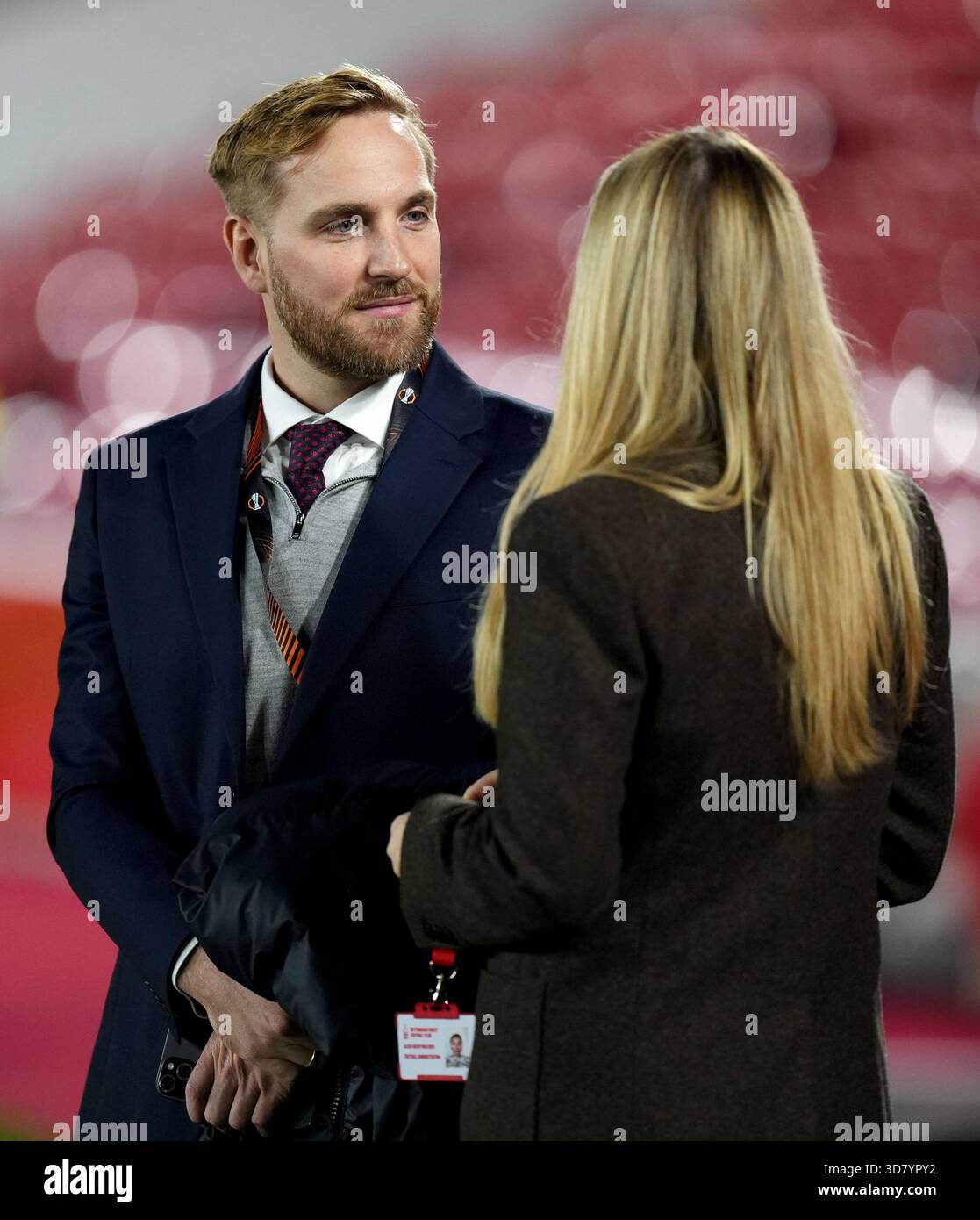 Nottingham Forest technical director George Syrianos before the UEFA ...