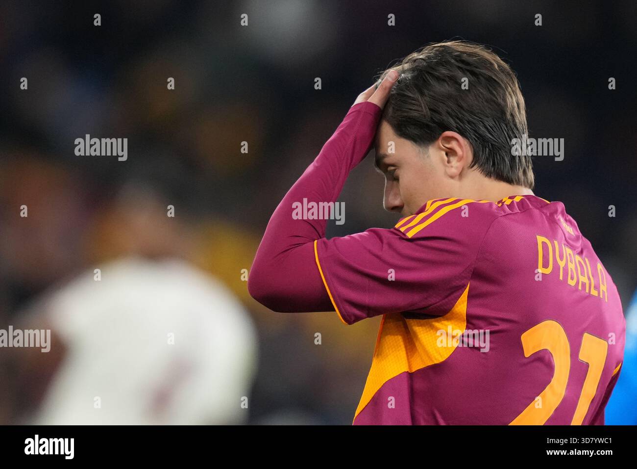 Roma’s Paulo Dybala during the Uefa Europa League soccer match between ...