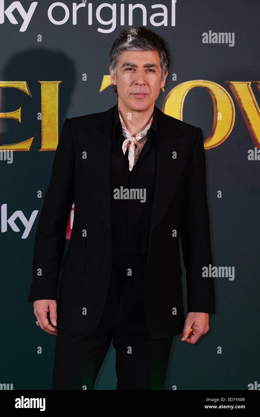 James Lance arriving for the UK premiere of Tinsel Town, at Vue ...