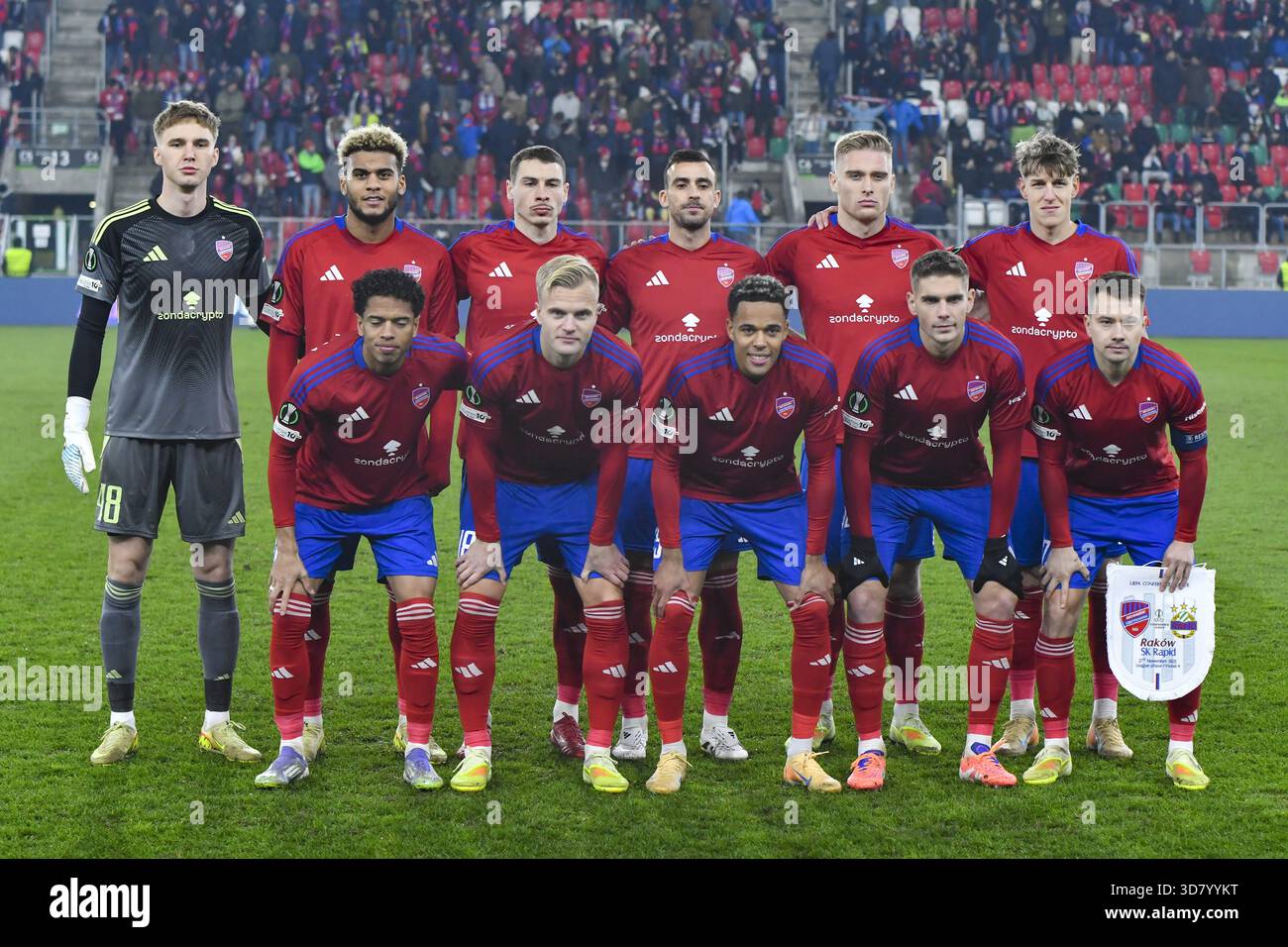 Team Rako during the match UEFA Conference League between Rakow ...
