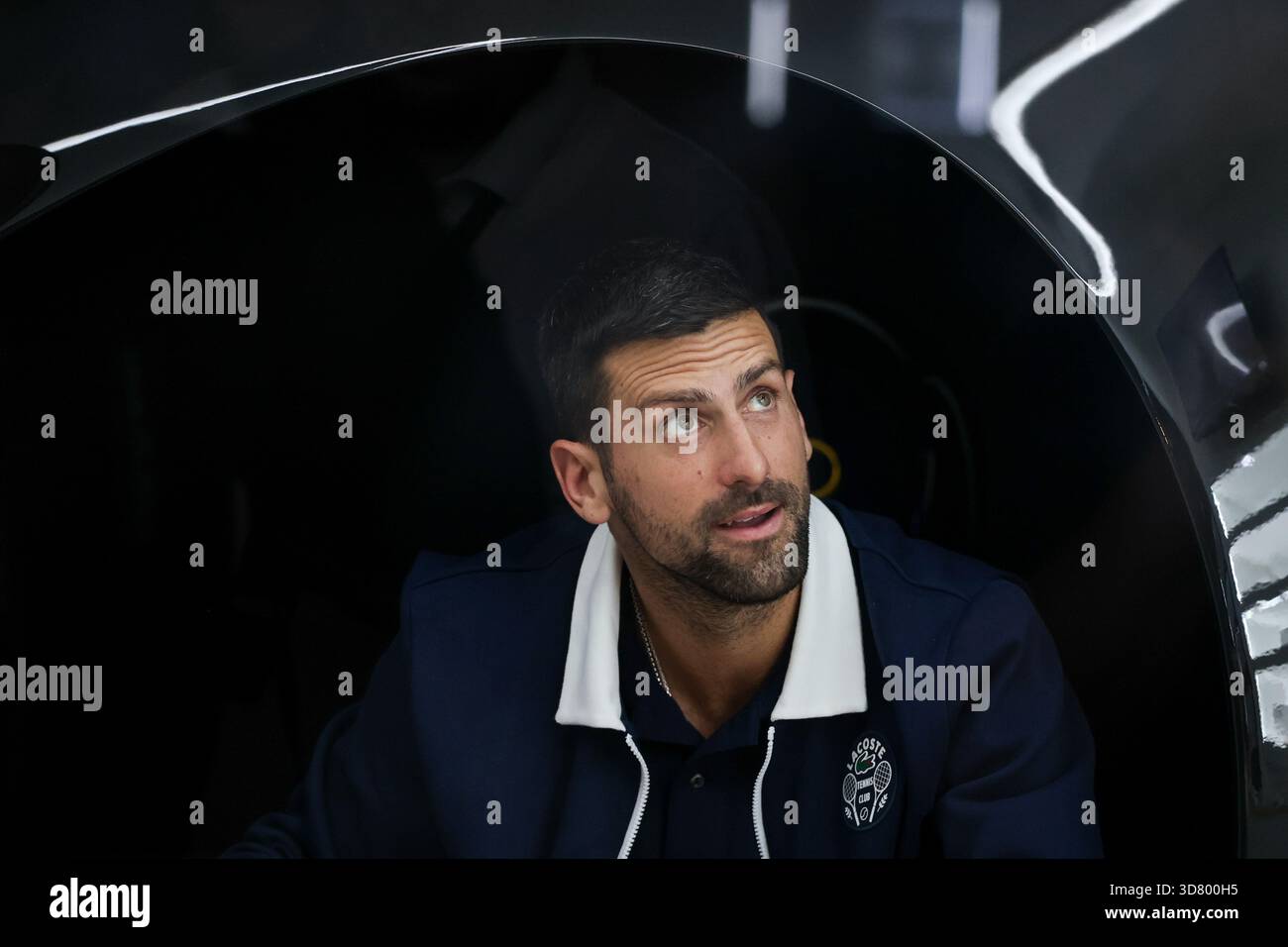 LUSAIL CITY, QATAR - NOVEMBER 27: Novak Djokovic of Serbia and Tennis ...