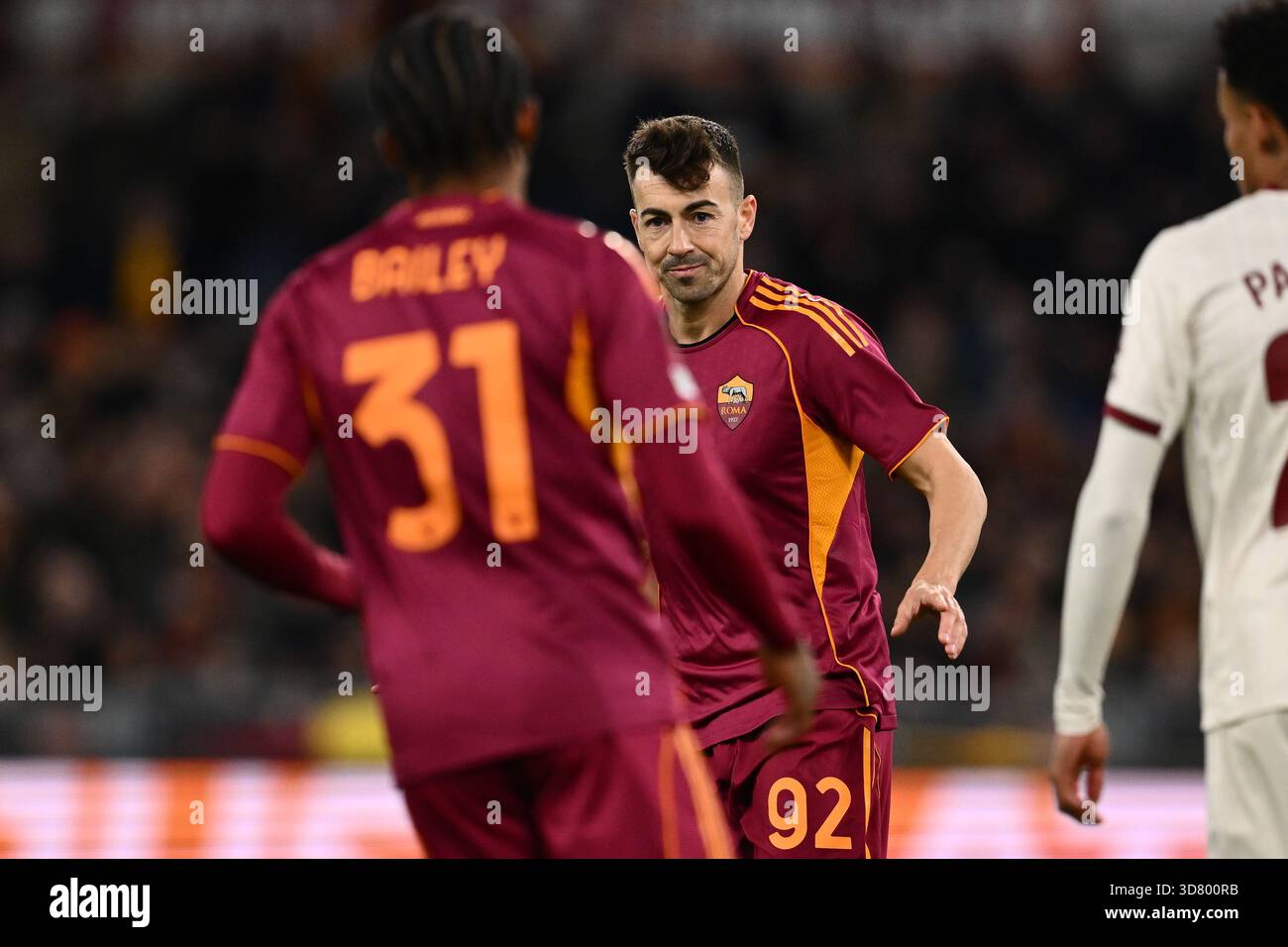 Stephan El Shaarawy of A.S. Roma celebrates after scoring the goal of 2 ...