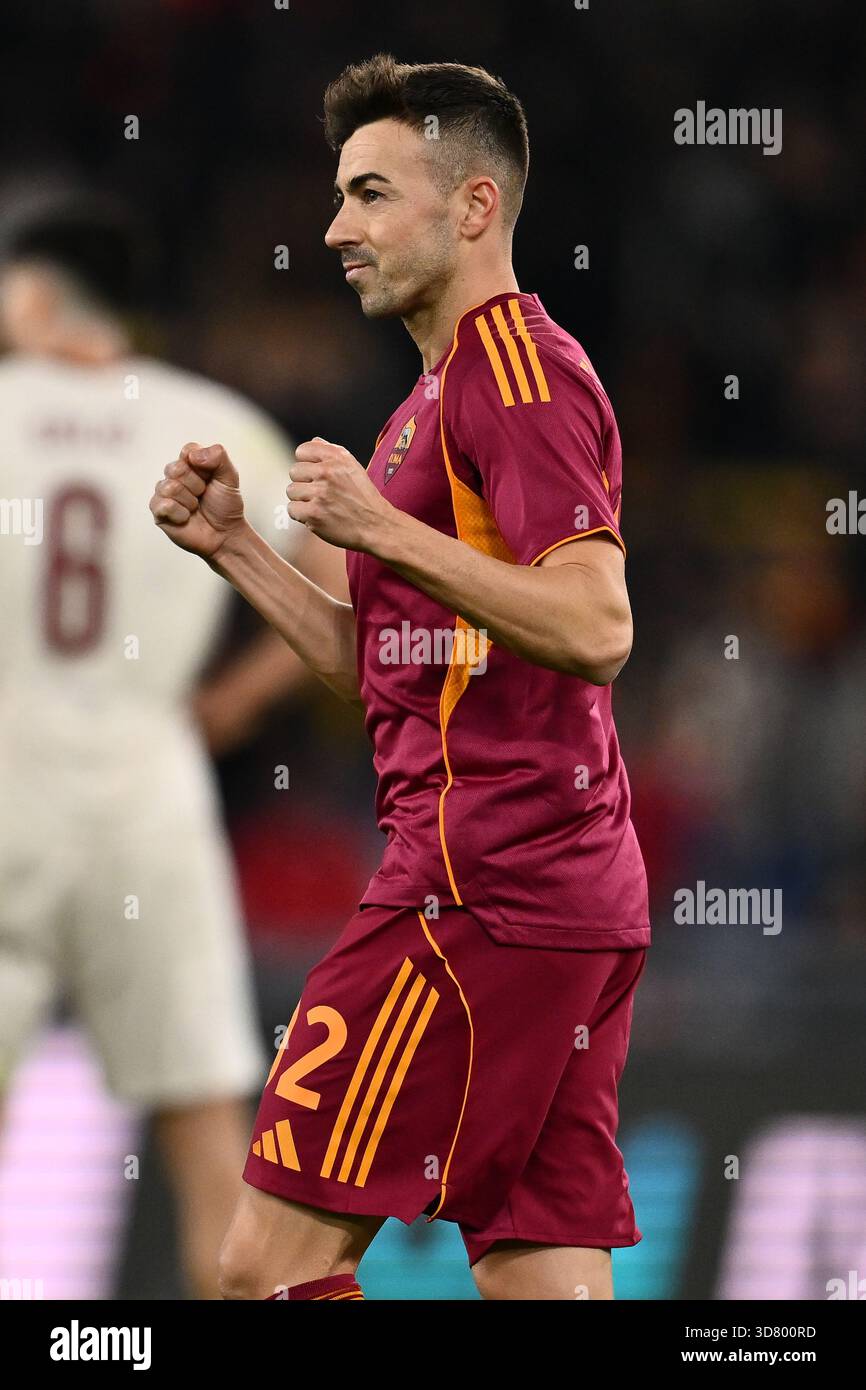 Stephan El Shaarawy of A.S. Roma celebrates after scoring the goal of 2 ...