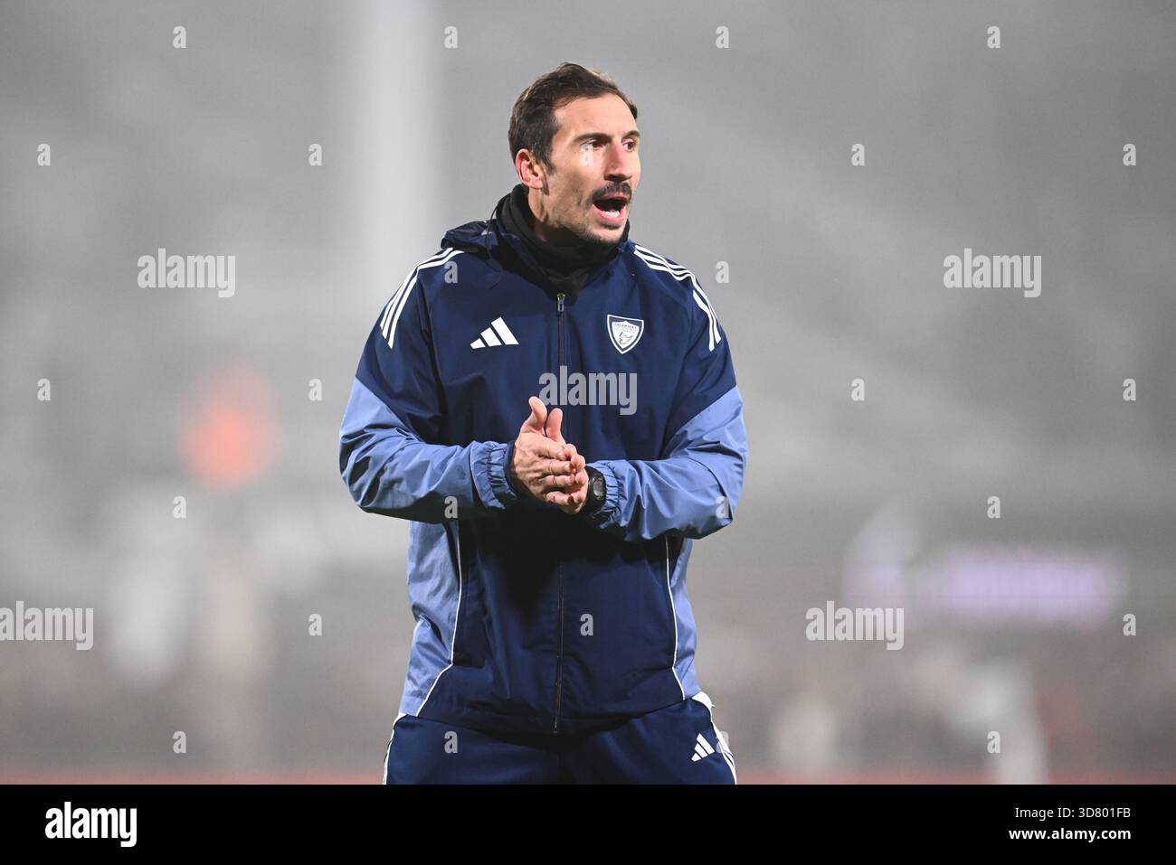 Florian Nicot of Colomiers during the Pro D2 match between Brive and ...