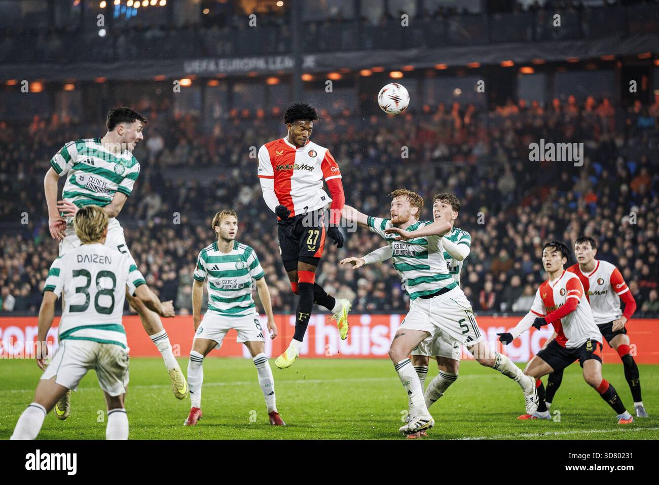 ROTTERDAM - (l-r) Colby Donovan of Celtic FC and Gaoussou Diarra of ...