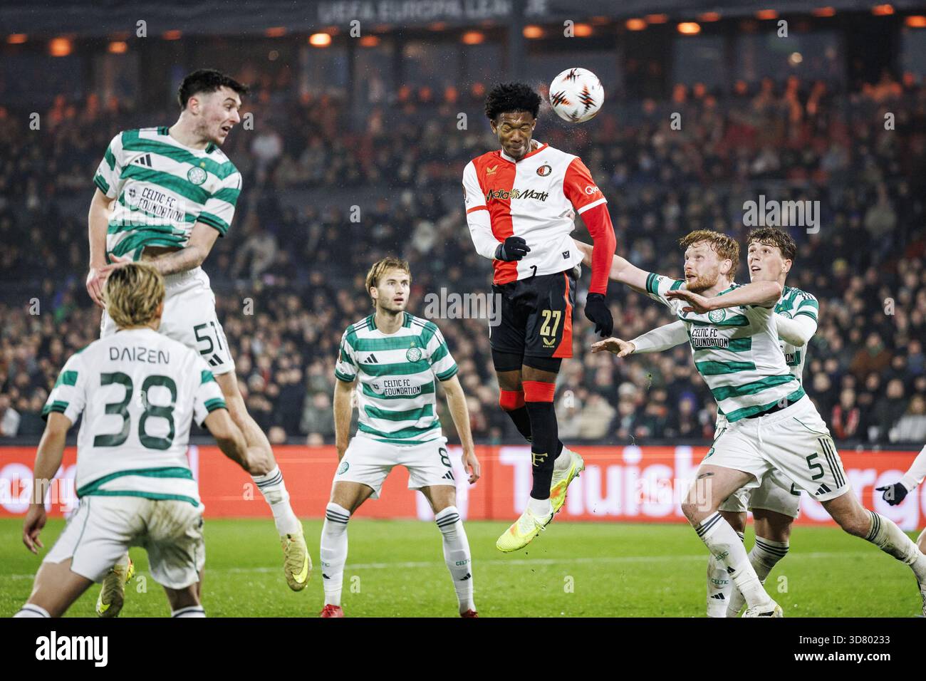 ROTTERDAM - (l-r) Colby Donovan of Celtic FC and Gaoussou Diarra of ...