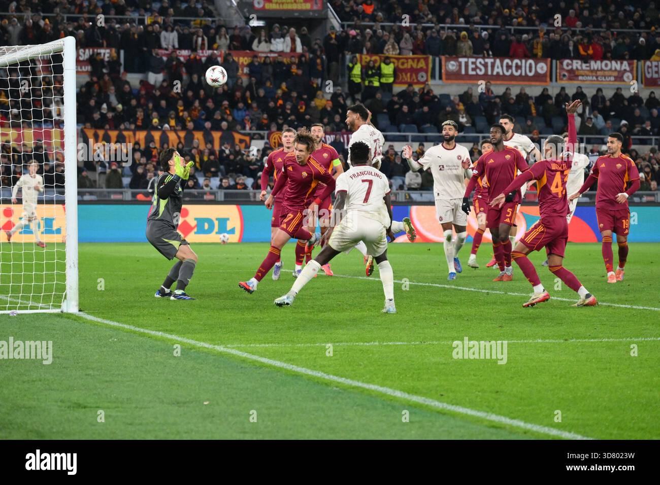 Olimpico Stadium, Rome, Italy - Junior Brumado of FC Midtjylland ...