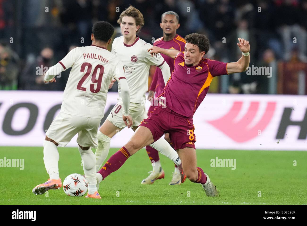 Roma’s Neil El Aynaoui during the Uefa Europa League soccer match ...