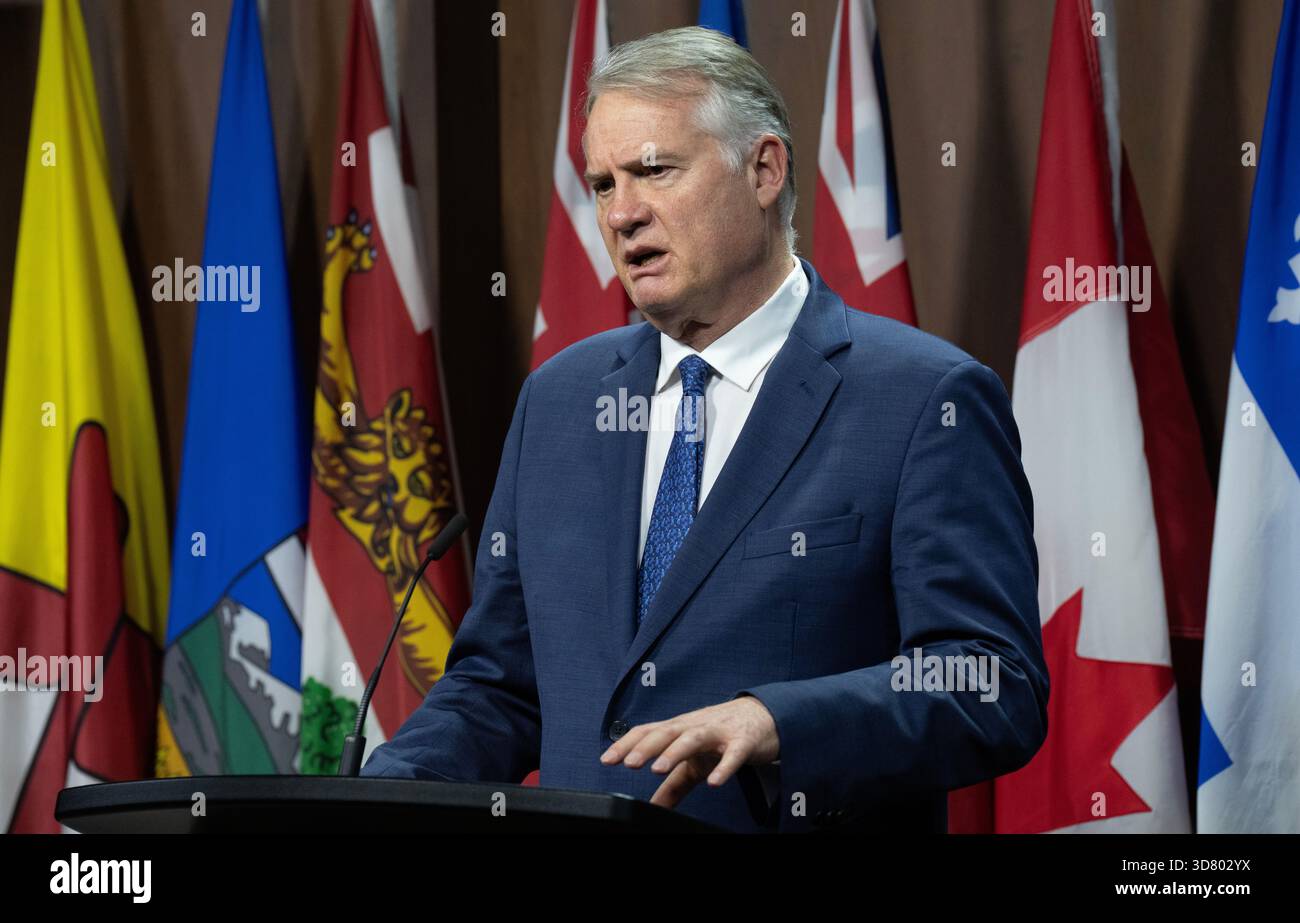 CEO Canadian Automobile Dealers Association President Tim Reuss is seen ...