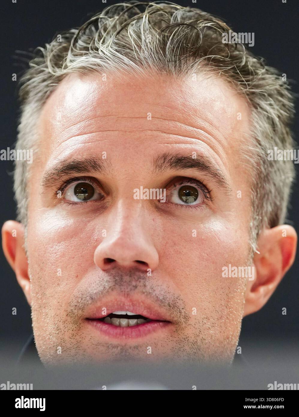 Rotterdam - Coach Robin van Persie of Feyenoord Rotterdam during the ...