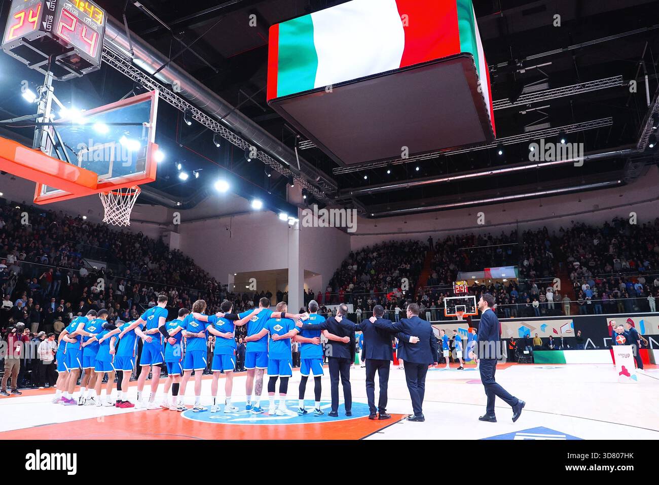 Italian team during FIBA Basketball World Cup 2027 Qualifiers- Italy vs ...