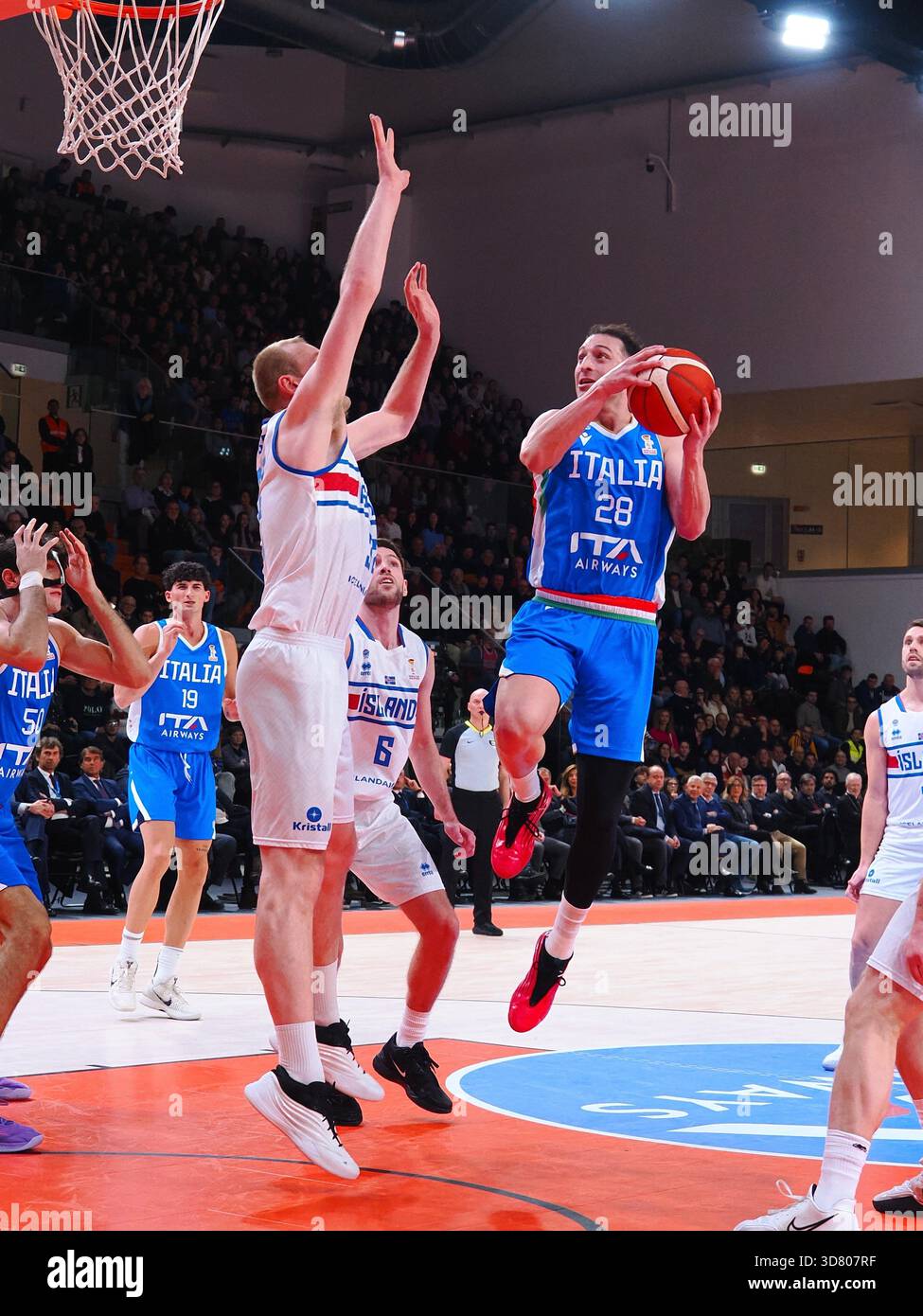 Davide Casarin (Italy) during FIBA Basketball World Cup 2027 Qualifiers ...