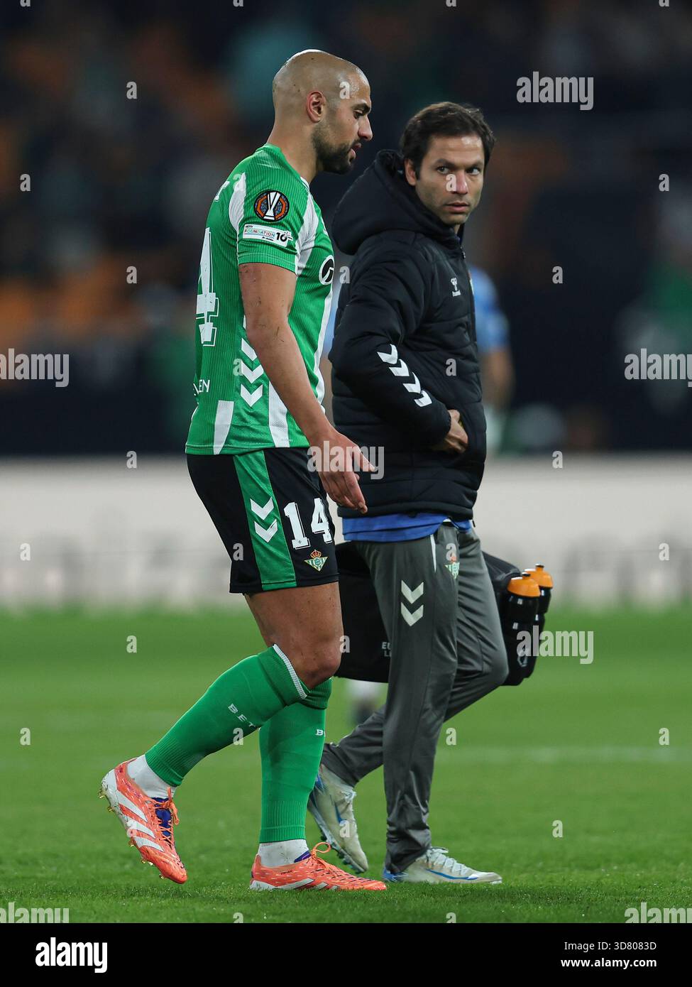 Sofyan Amrabat of Real Betis during the UEFA Europa League match ...