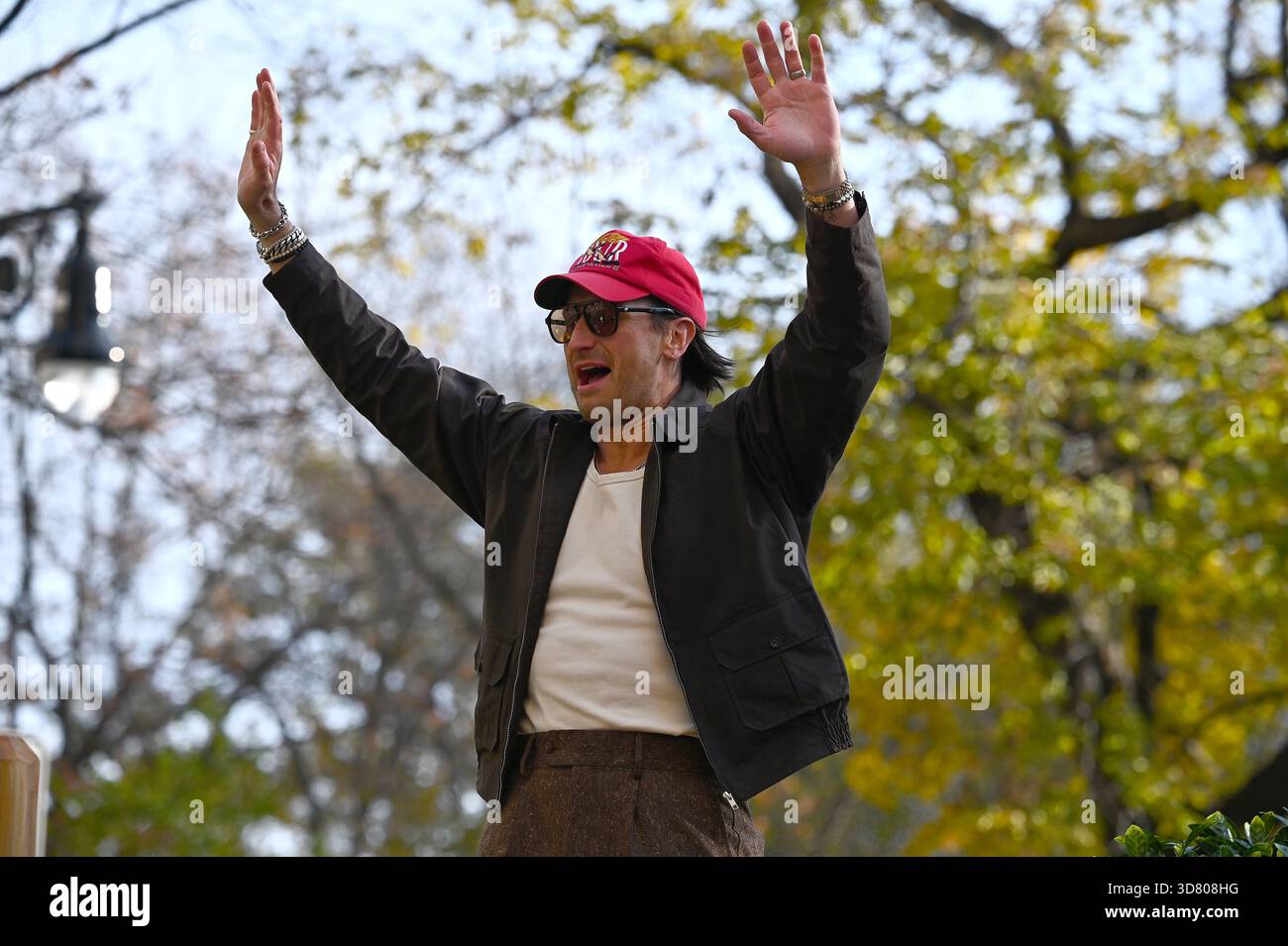 Russell Dickerson attends the 99th Annual 2025 Macy's Thanksgiving Day ...