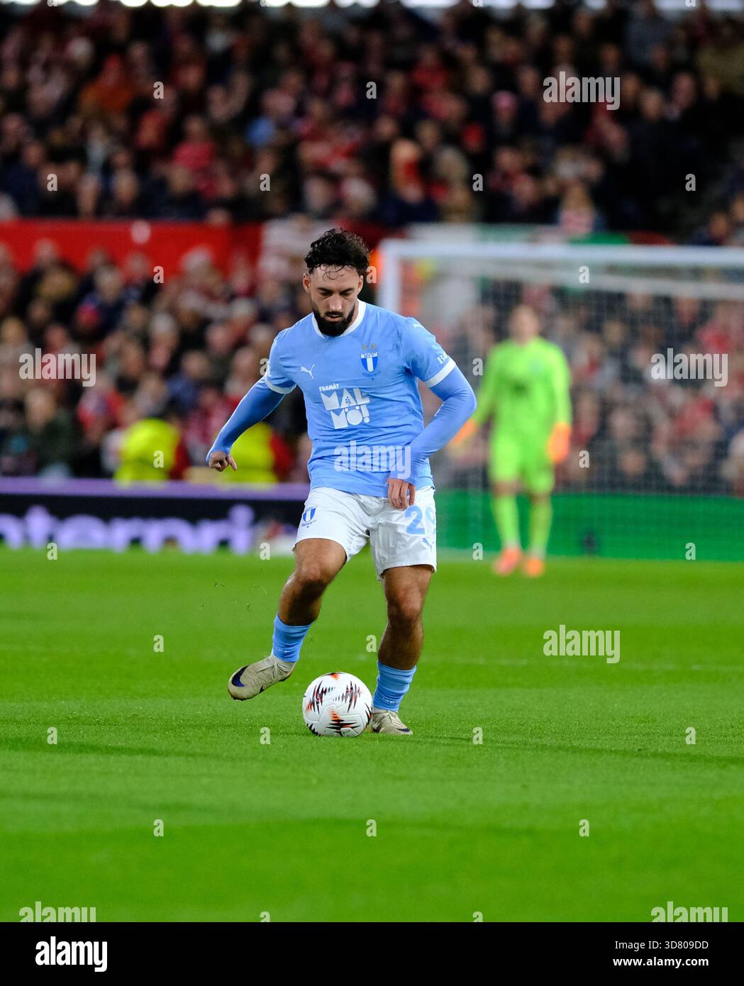 Sead Haksabanovic of Malmo FF seen in action during the UEFA Europa ...