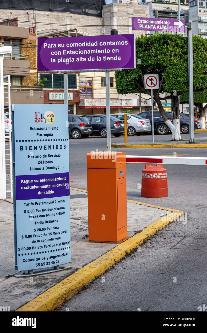 Public safety barrier arm orange pay booth hi-res stock photography and ...