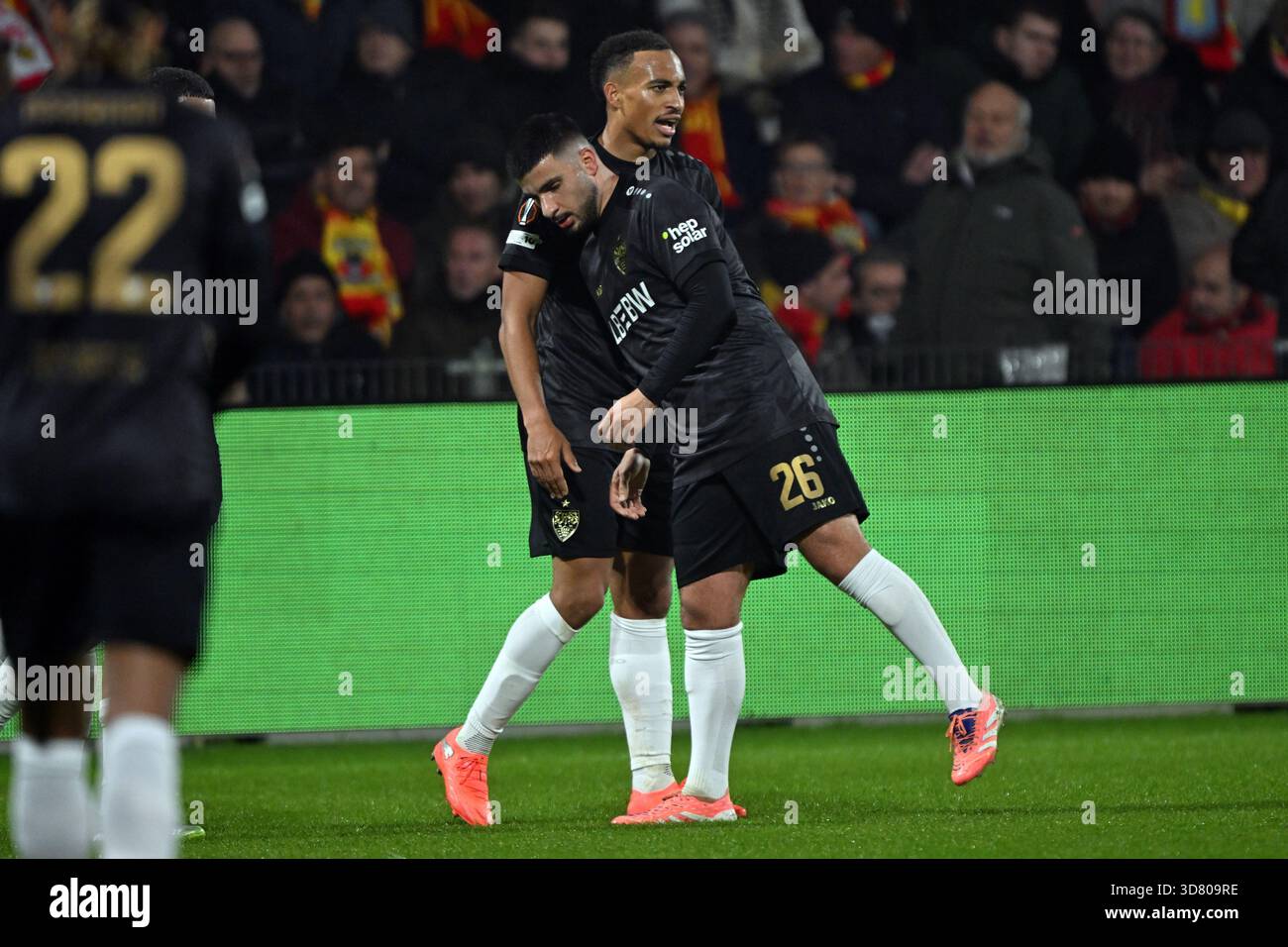 27 November 2025, Netherlands, Deventer: Soccer: Europa League, Go ...