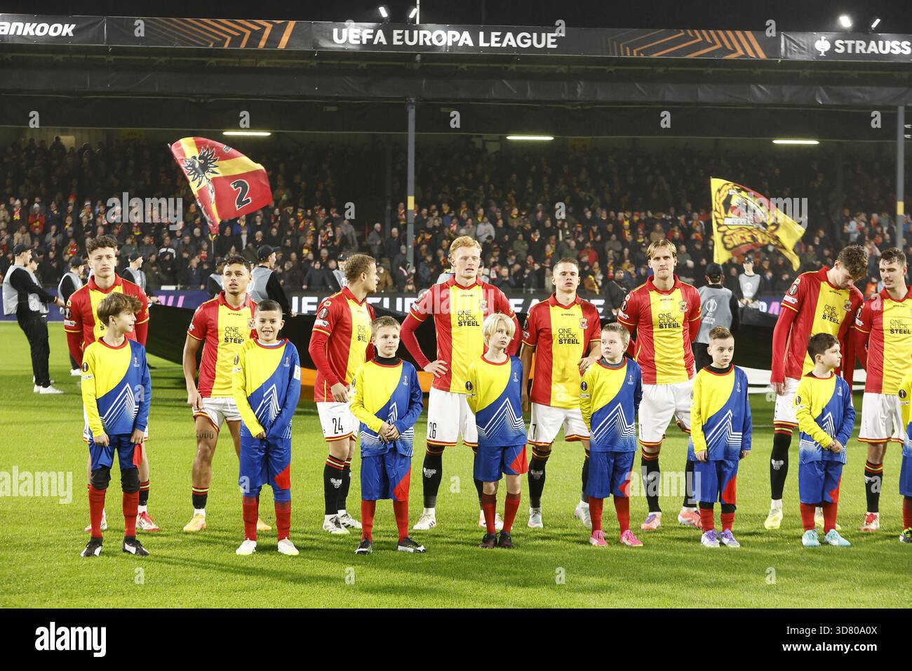DEVENTER , 27-11-2025 , Stadium De Adelaarshorst , season 2025 / 2026 , UEFA Europa League ...