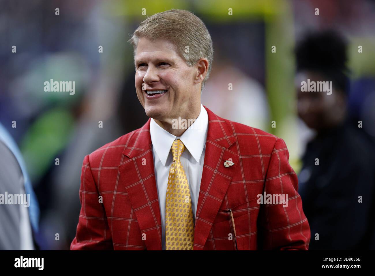 Kansas City Chiefs owner Clark Hunt is seen before an NFL football game ...