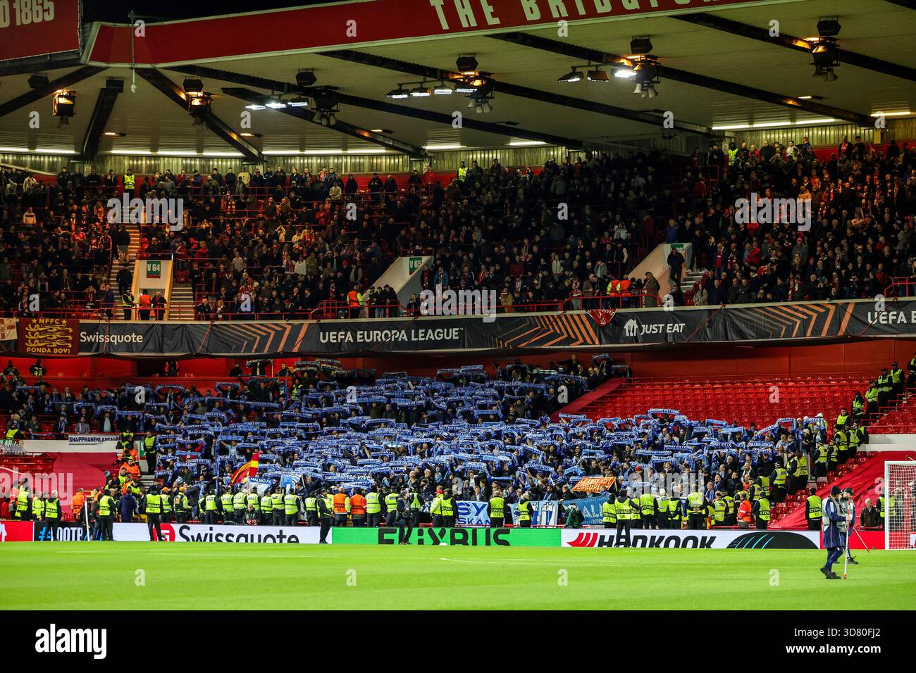 Malmo FF fans during the UEFA Europa League Matchday 5 of 8 Nottingham ...