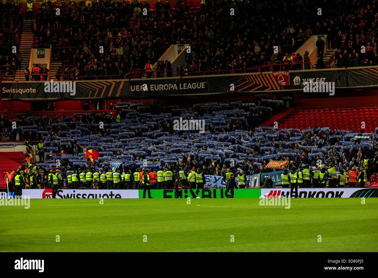 Malmo FF fans during the UEFA Europa League Matchday 5 of 8 Nottingham ...