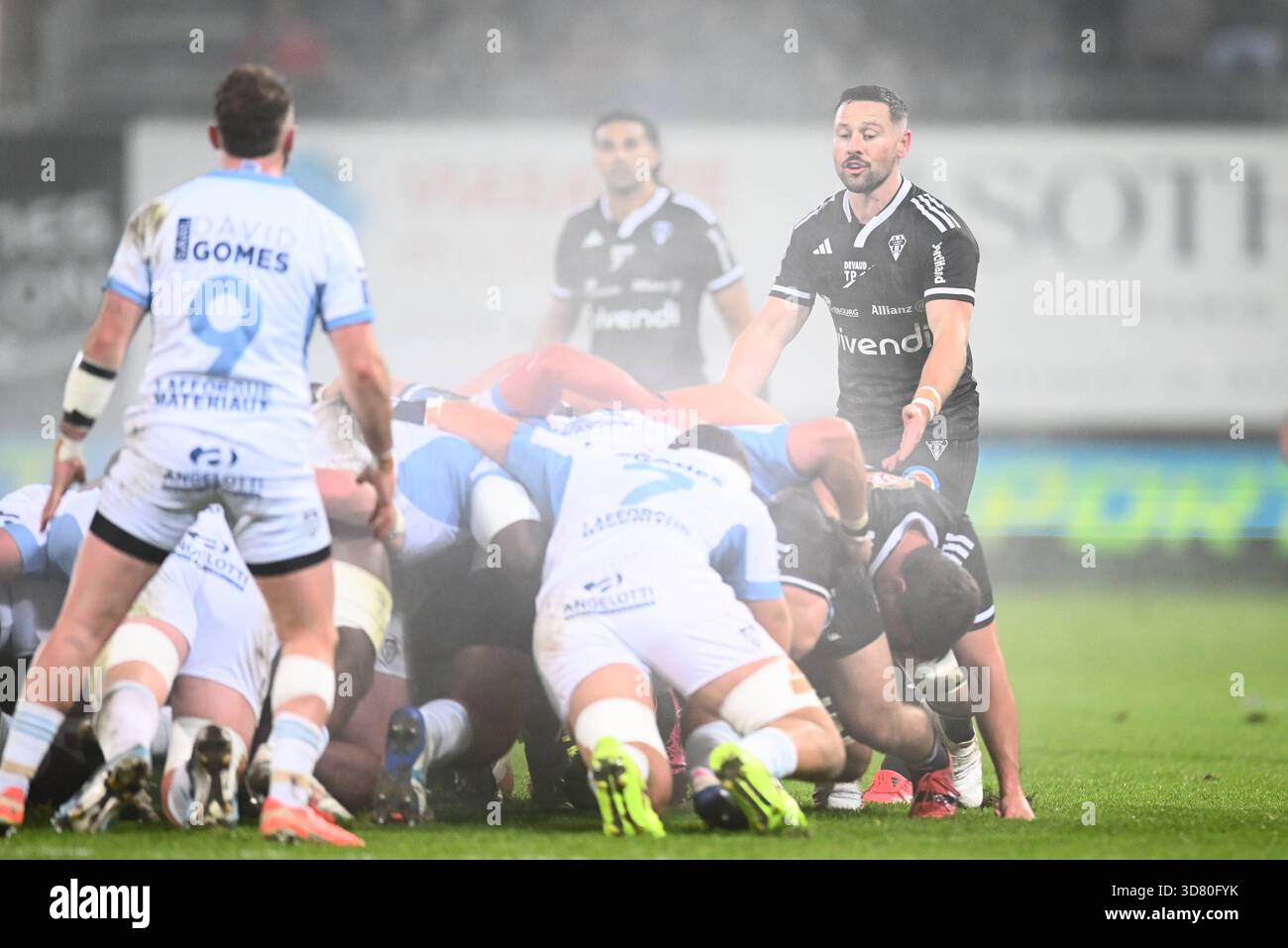 John Cooney of Brive during the Pro D2 match between Brive and ...