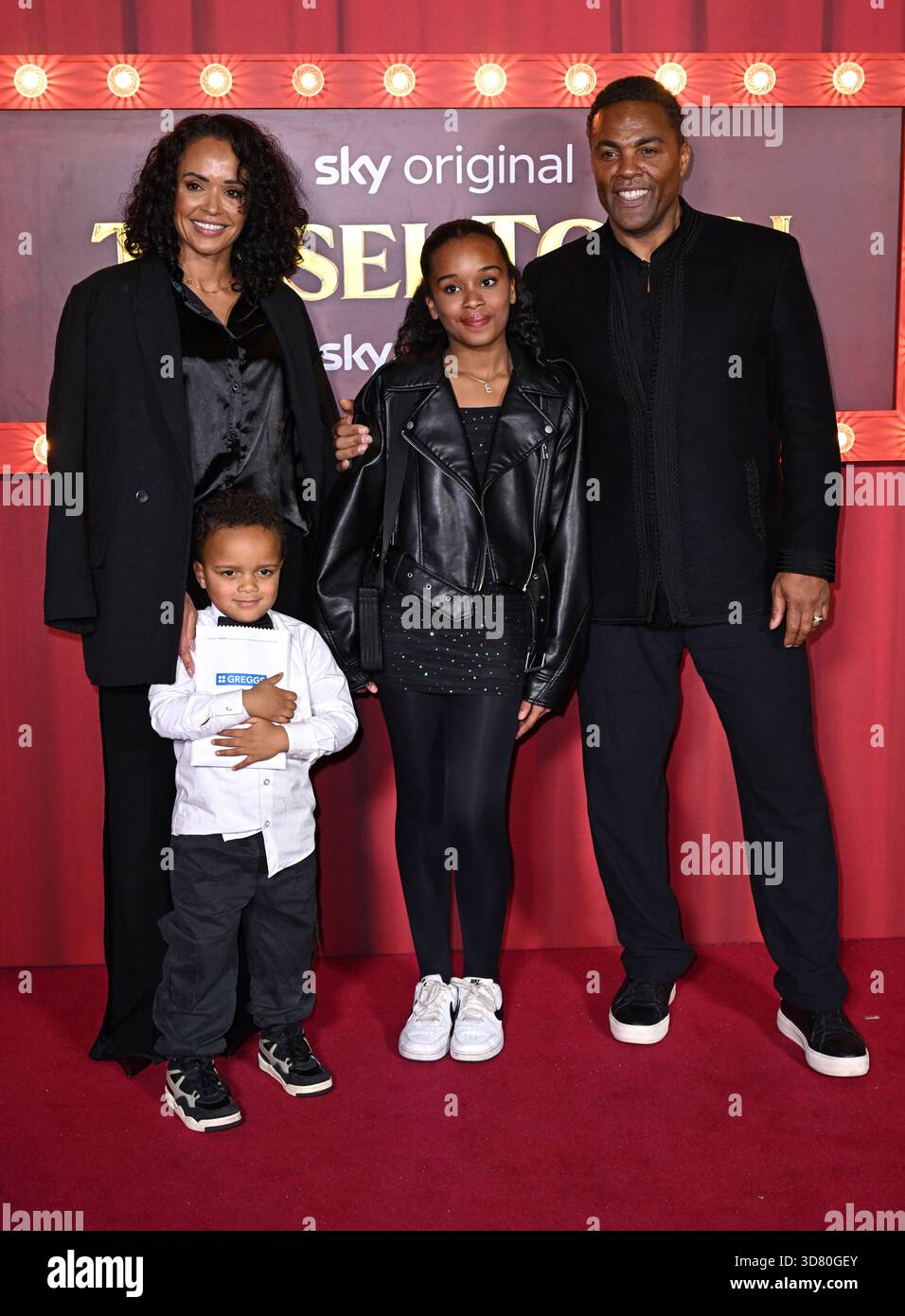 London, UK. November 27th, 2025. Ray Fearon and family attending the ...