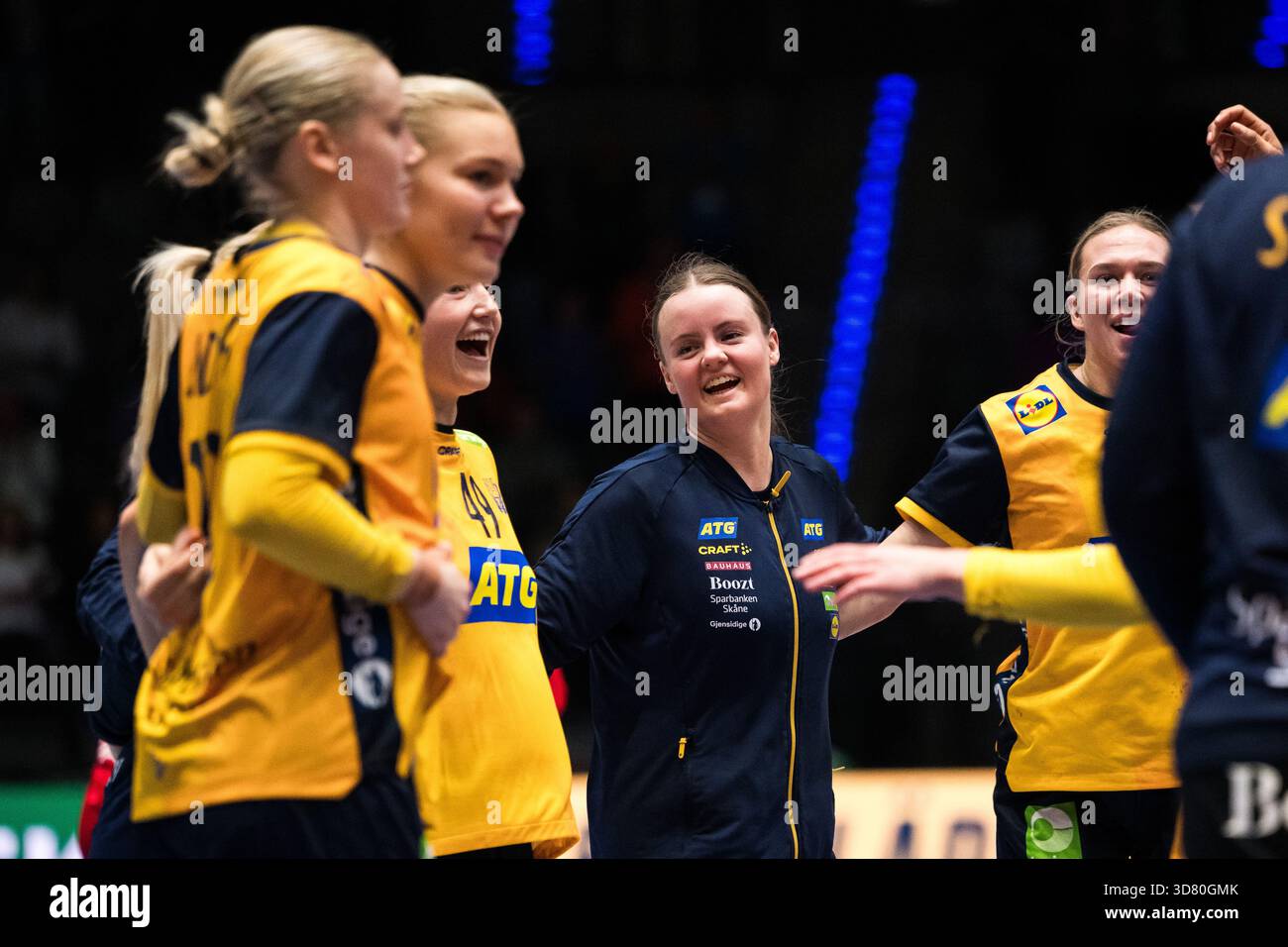 251127 Elin Hansson of Sweden celebrating after the 2025 IHF Women’s ...