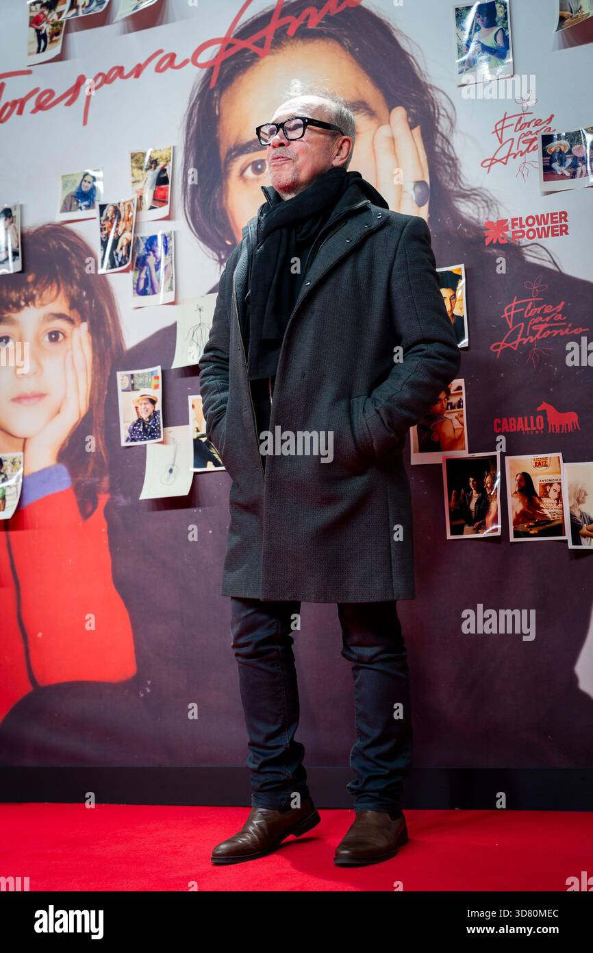 Nacho Garcia Vega attends to 'Flores para Antonio' Premiere at Callao ...