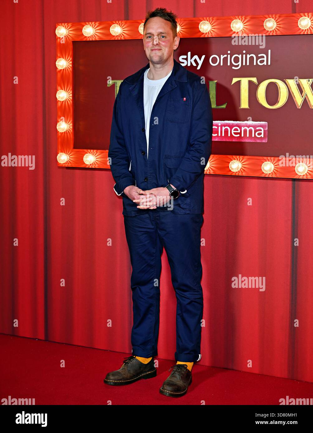 London, England, 26 November 2025: Chris Foggin at the 'Tinsel Town ...