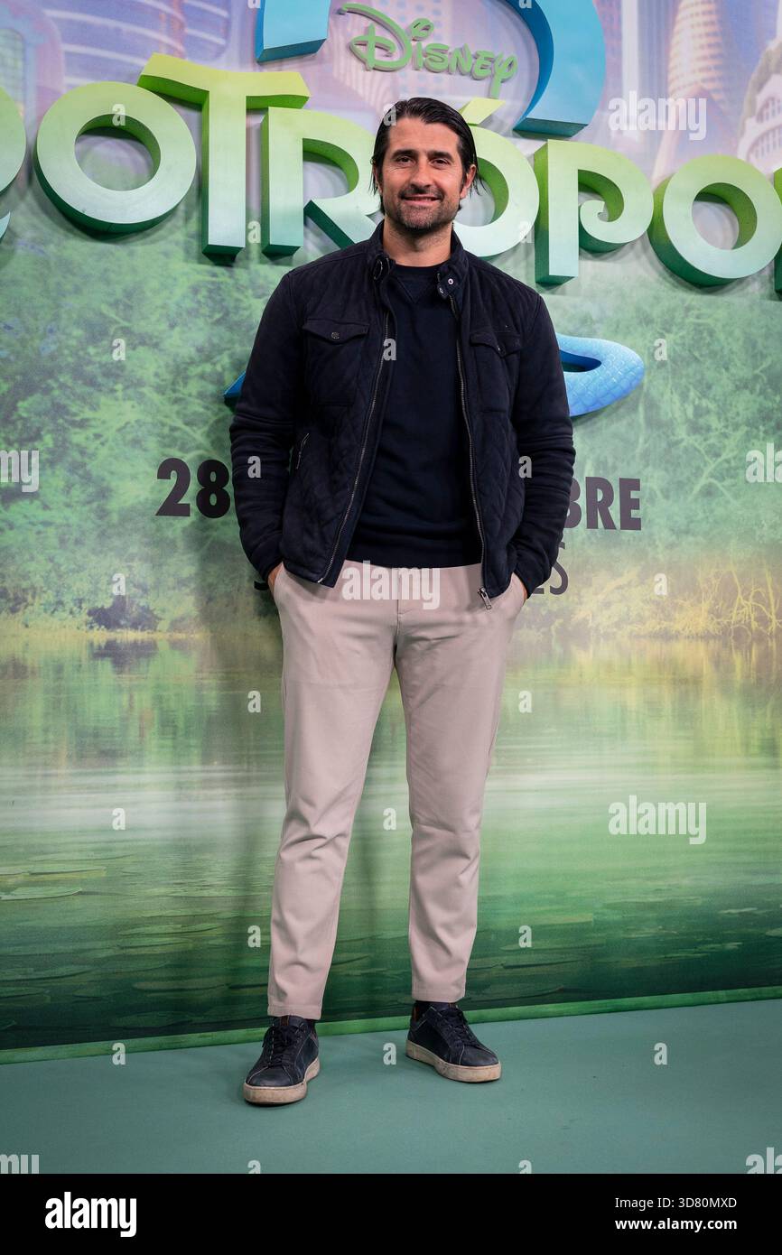 Ruben de la Red attends to 'Zootropolis 2' Premiere at Cines Yelmo ...