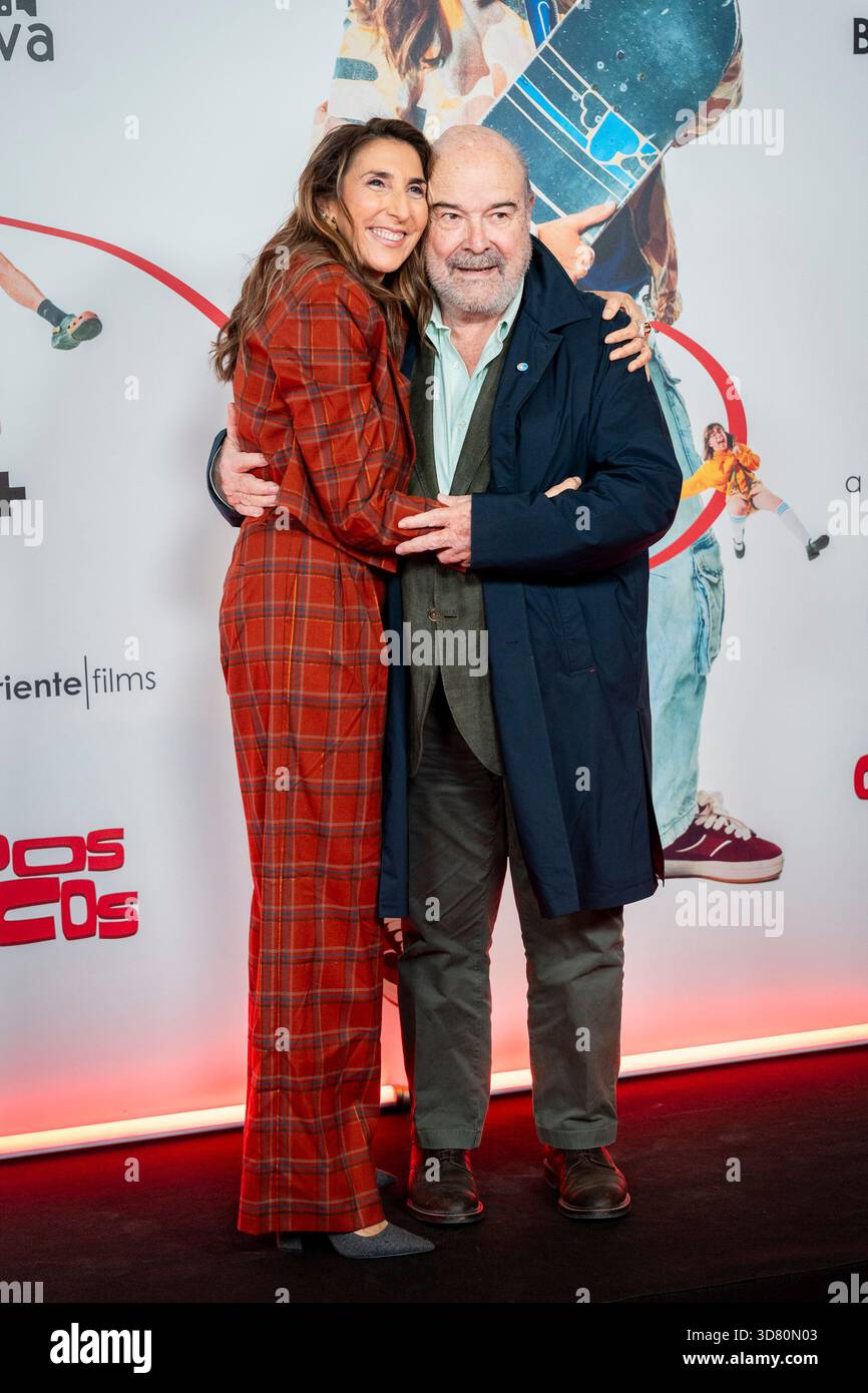 Paz Padilla and Antonio Resines attend to 'Cuerpos Locos' Premiere at ...