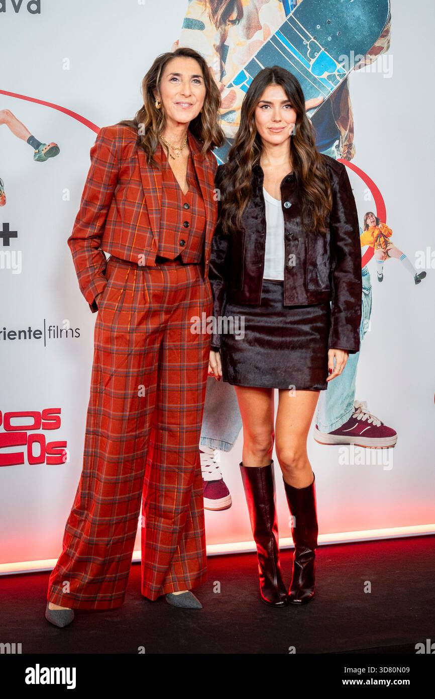 Paz Padilla and Ana Ferrer attend to 'Cuerpos Locos' Premiere at Callao ...