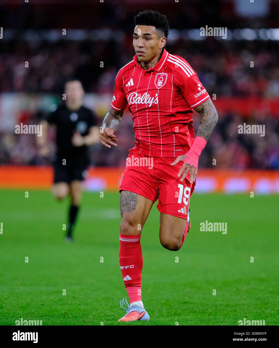 Igor Jesus of Nottingham Forest seen in action during the UEFA Europa ...