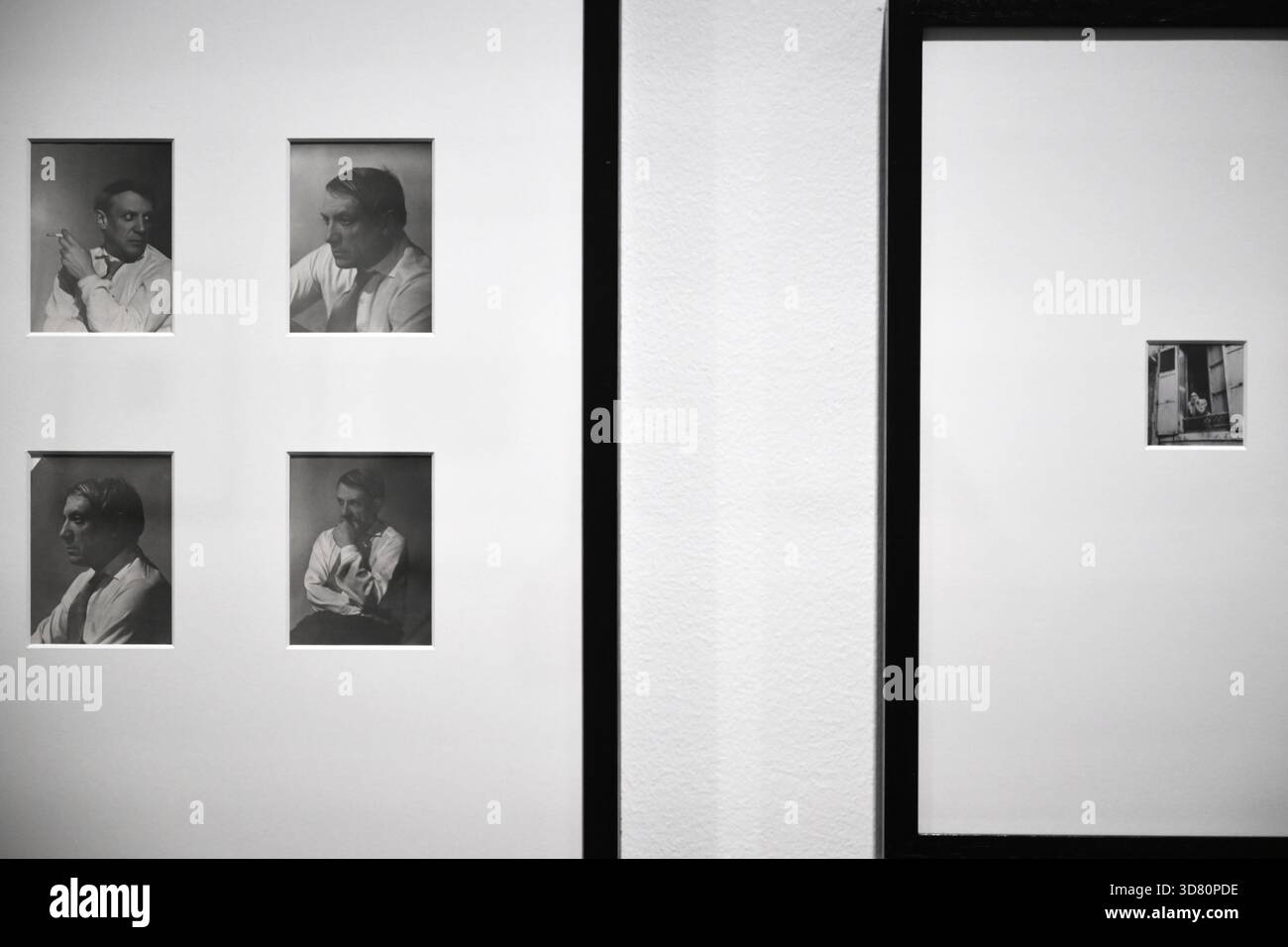 Works by Dora Maar of Pablo Picasso on display during a preview of Women Photographers 1900–1975 ...