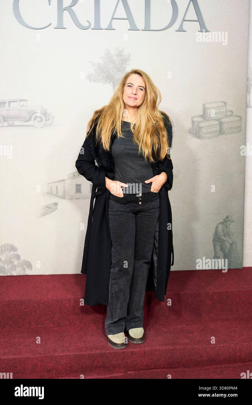 Madrid. Spain. 20251127, Lola Baldrich attends ‘Las hijas de la criada ...