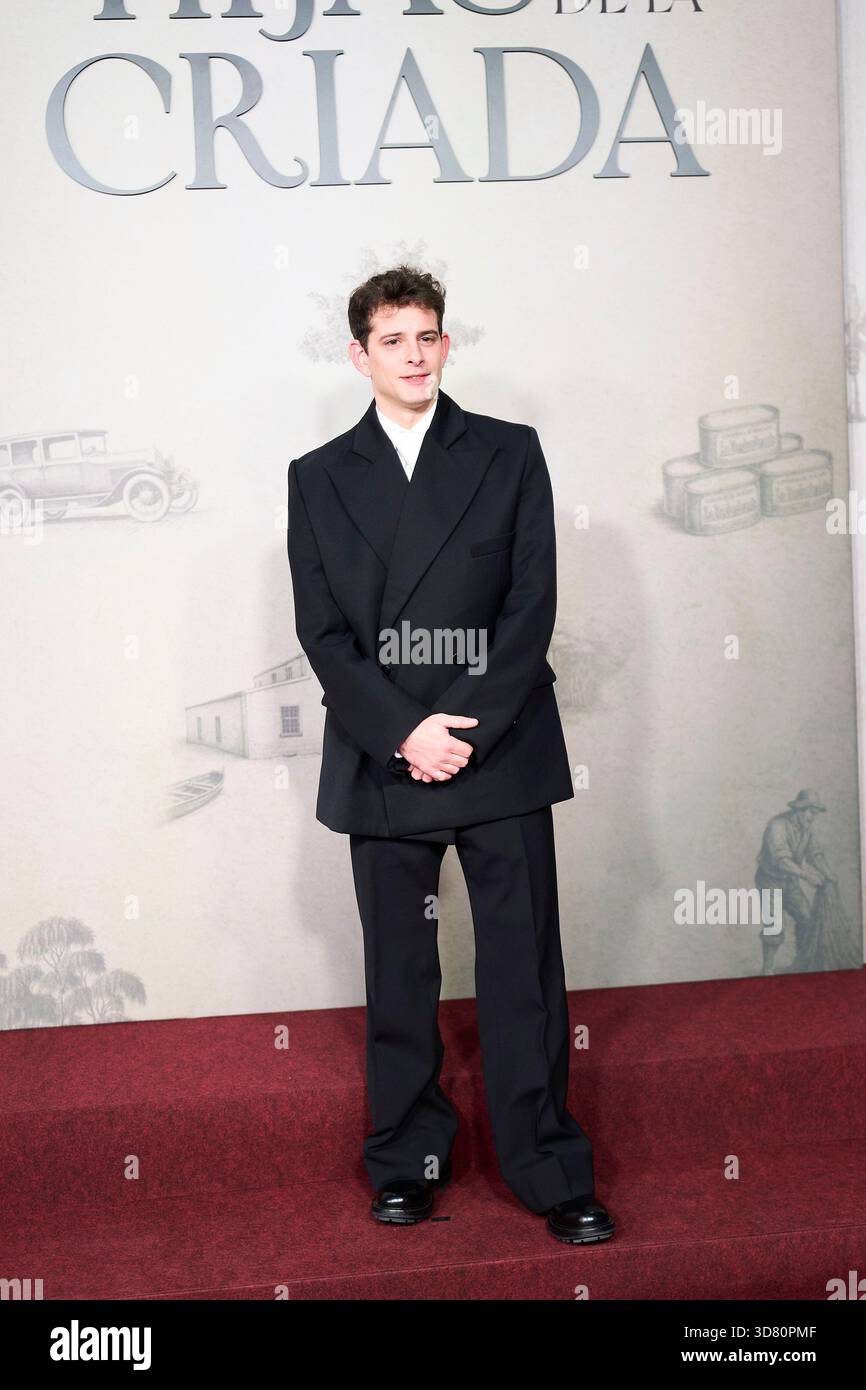 Madrid. Spain. 20251127, Alex Villazan attends ‘Las hijas de la criada ...