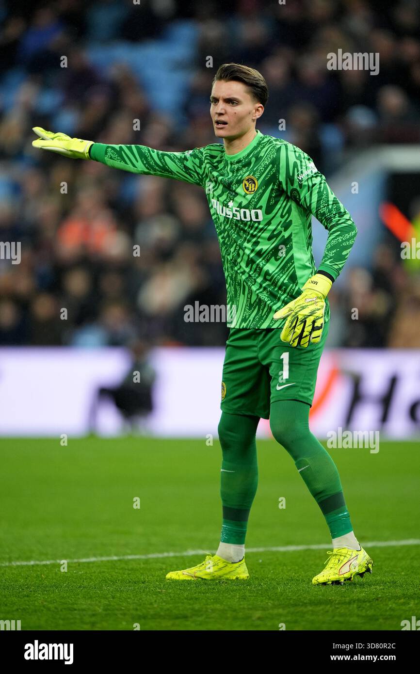 BSC Young Boys' Marvin Keller during the UEFA Europa League, league phase match at Villa Park ...