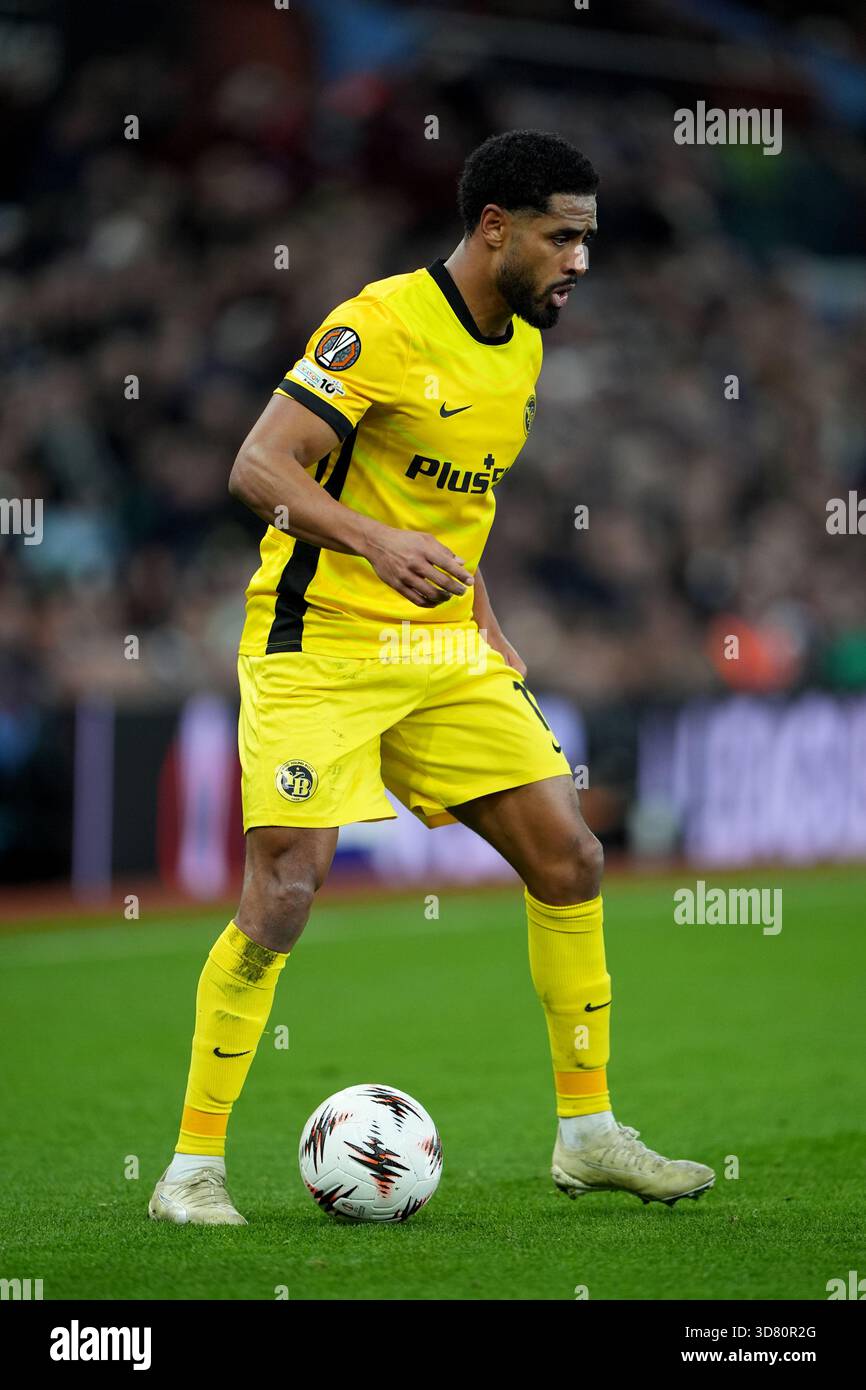 BSC Young Boys' Saidy Janko during the UEFA Europa League, league phase ...