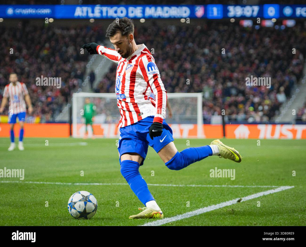 Alex Baena (Atletico de Madrid) against Inter for UEFA Champions League ...
