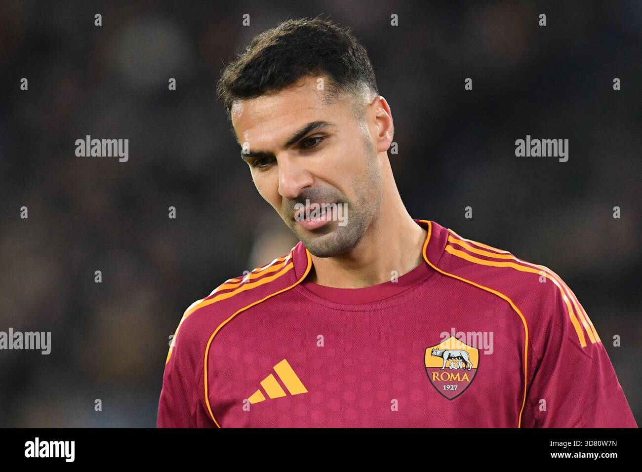 Zeki Celik of AS Roma during the Europa League match between AS Roma v ...