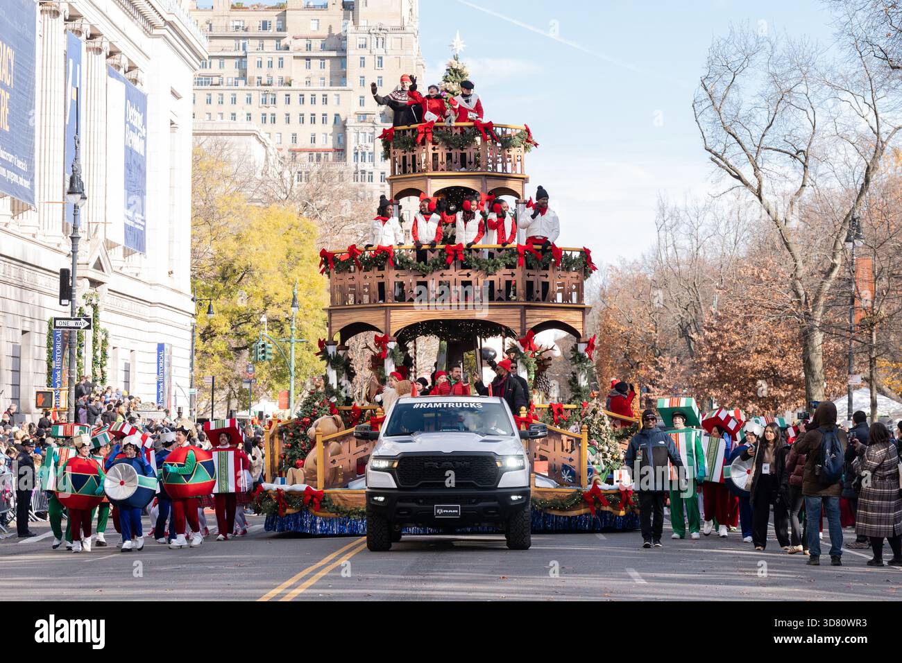 Atmosphere during 99th annual 2025 Macy's Thanksgiving Day Parade in ...