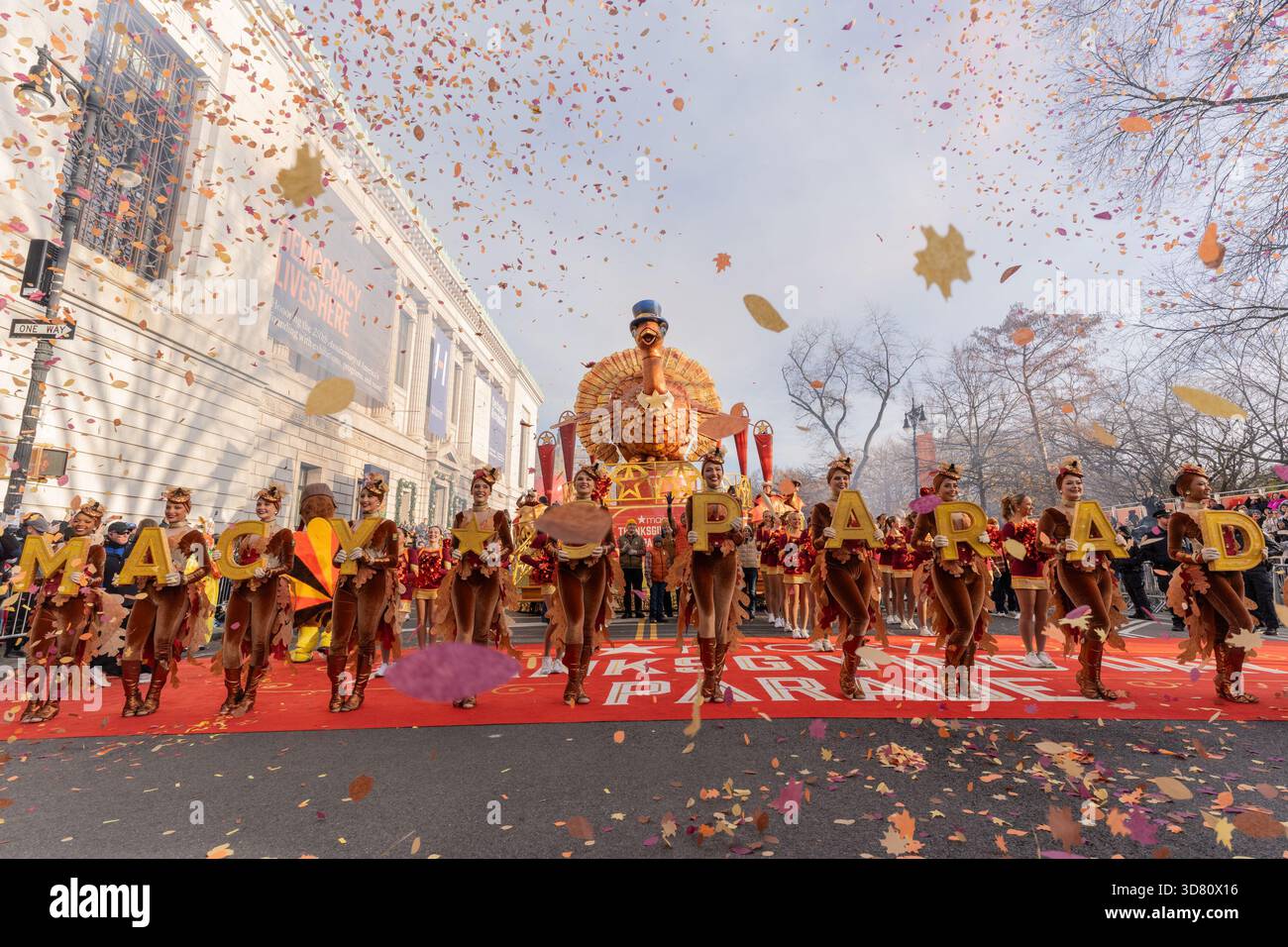 Atmosphere during 99th annual 2025 Macy's Thanksgiving Day Parade in ...