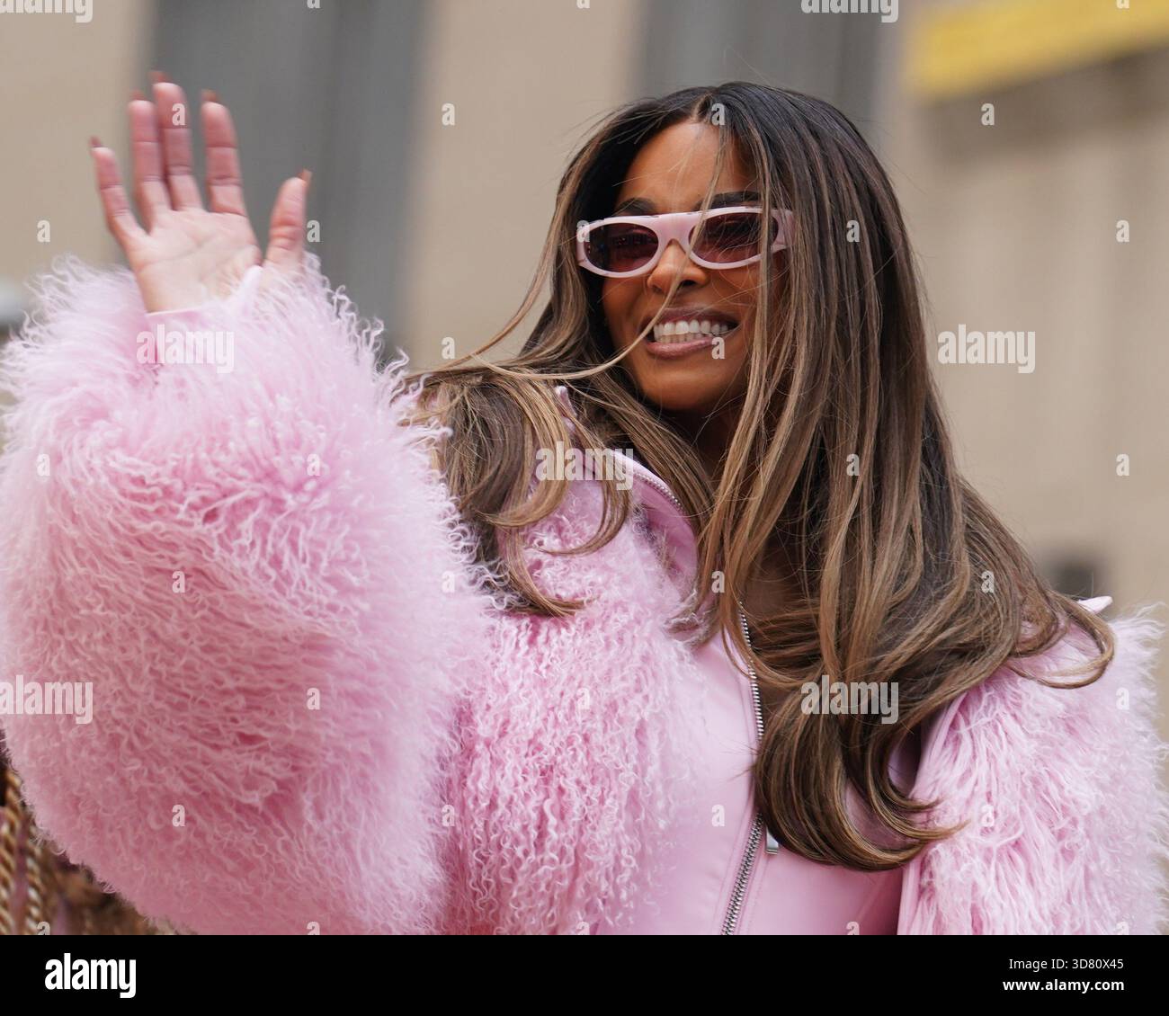 Ciara out and about for Macy's Thanksgiving Day Parade, , New York, NY ...